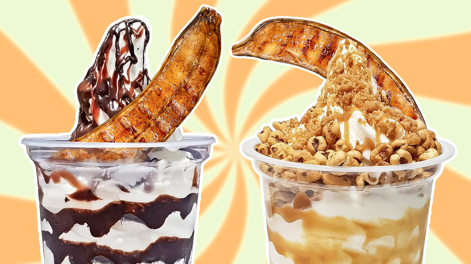 How To Make A Grilled Banana Sundae