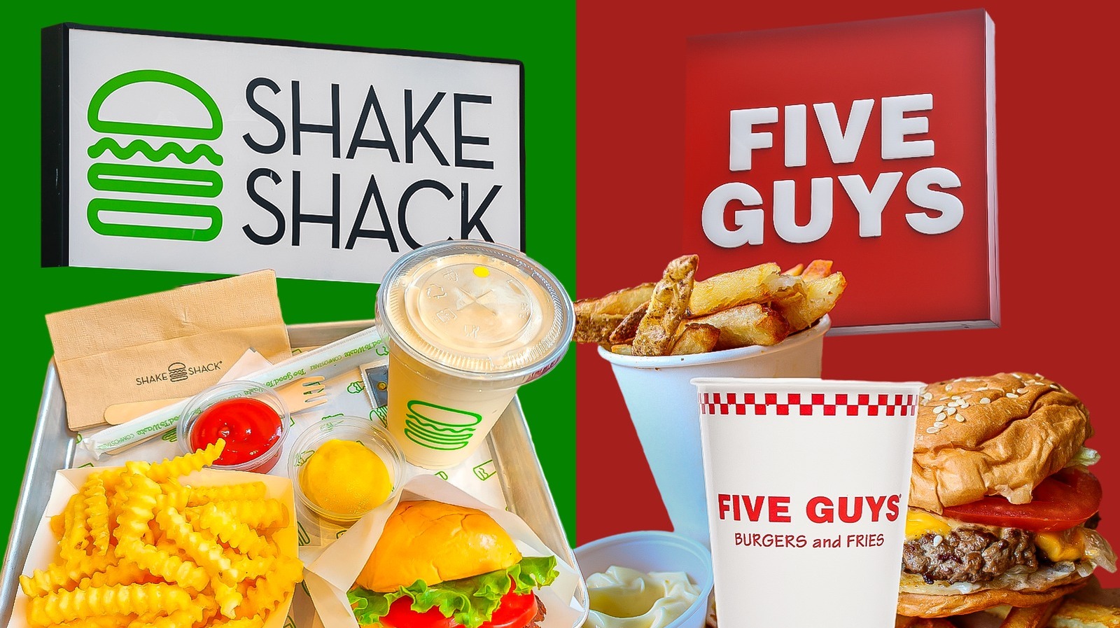 Is Five Guys Or Shake Shack More Expensive For A Burger Combo?