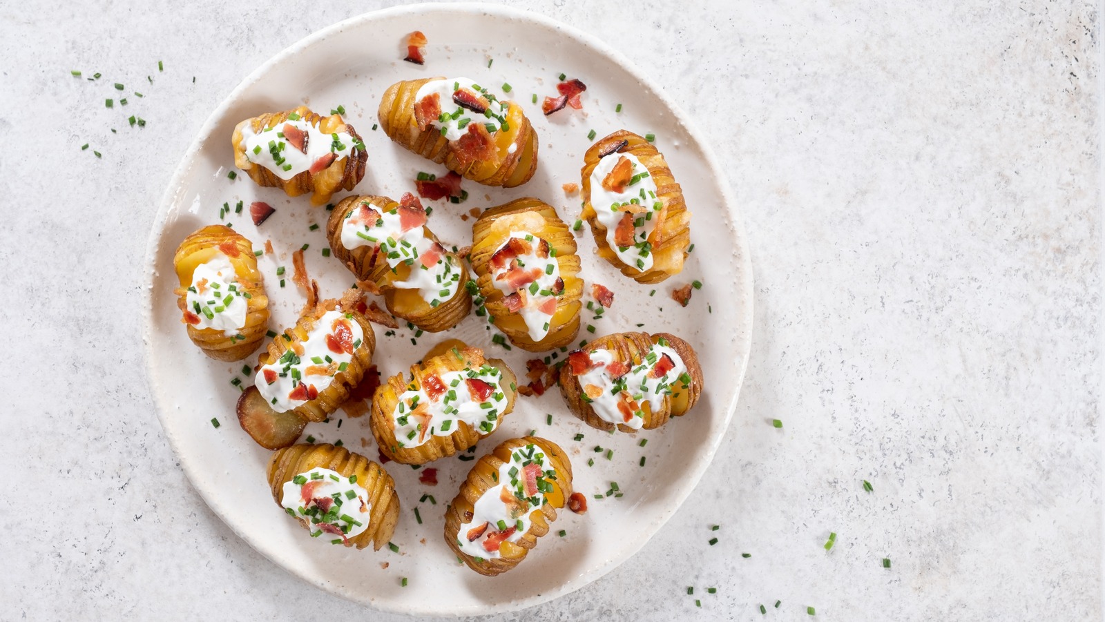 For Bite-Sized Hasselback Potatoes, Use Baby Spuds