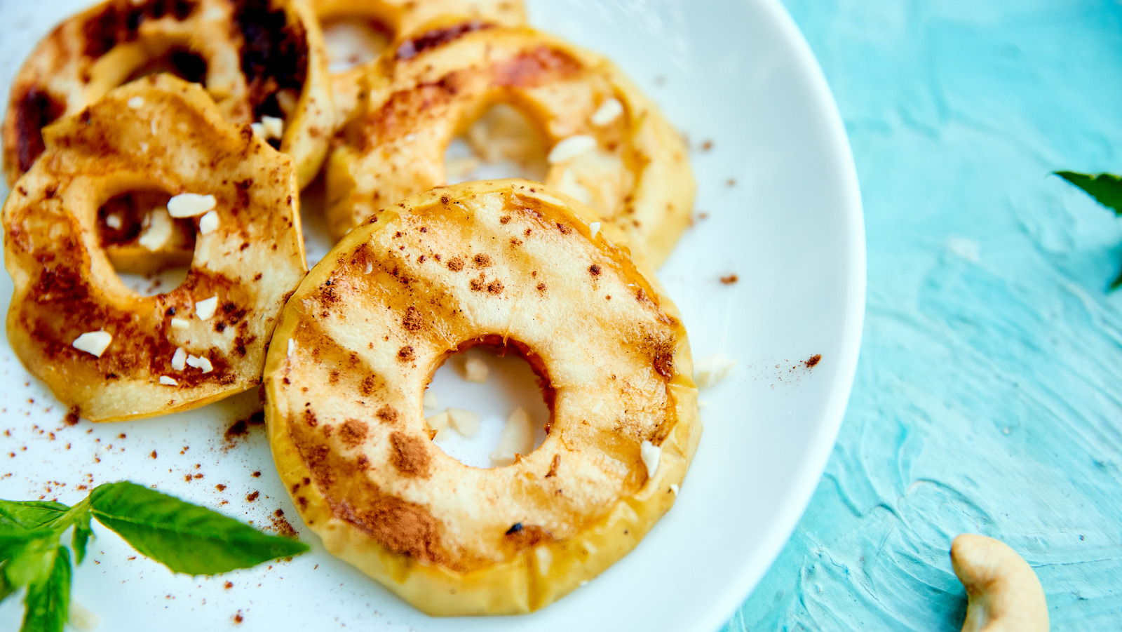 For Perfectly Charred Apples, Cut Thicker Slices