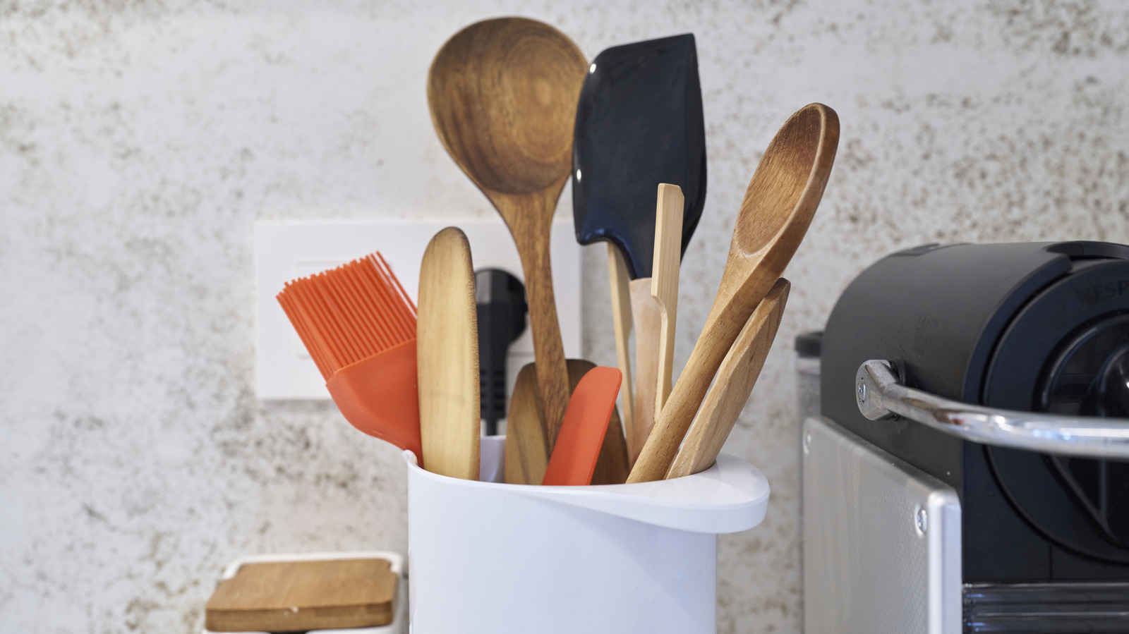 Free Up Counter Space With This Easy Dollar Tree DIY Hanging Cutlery ...