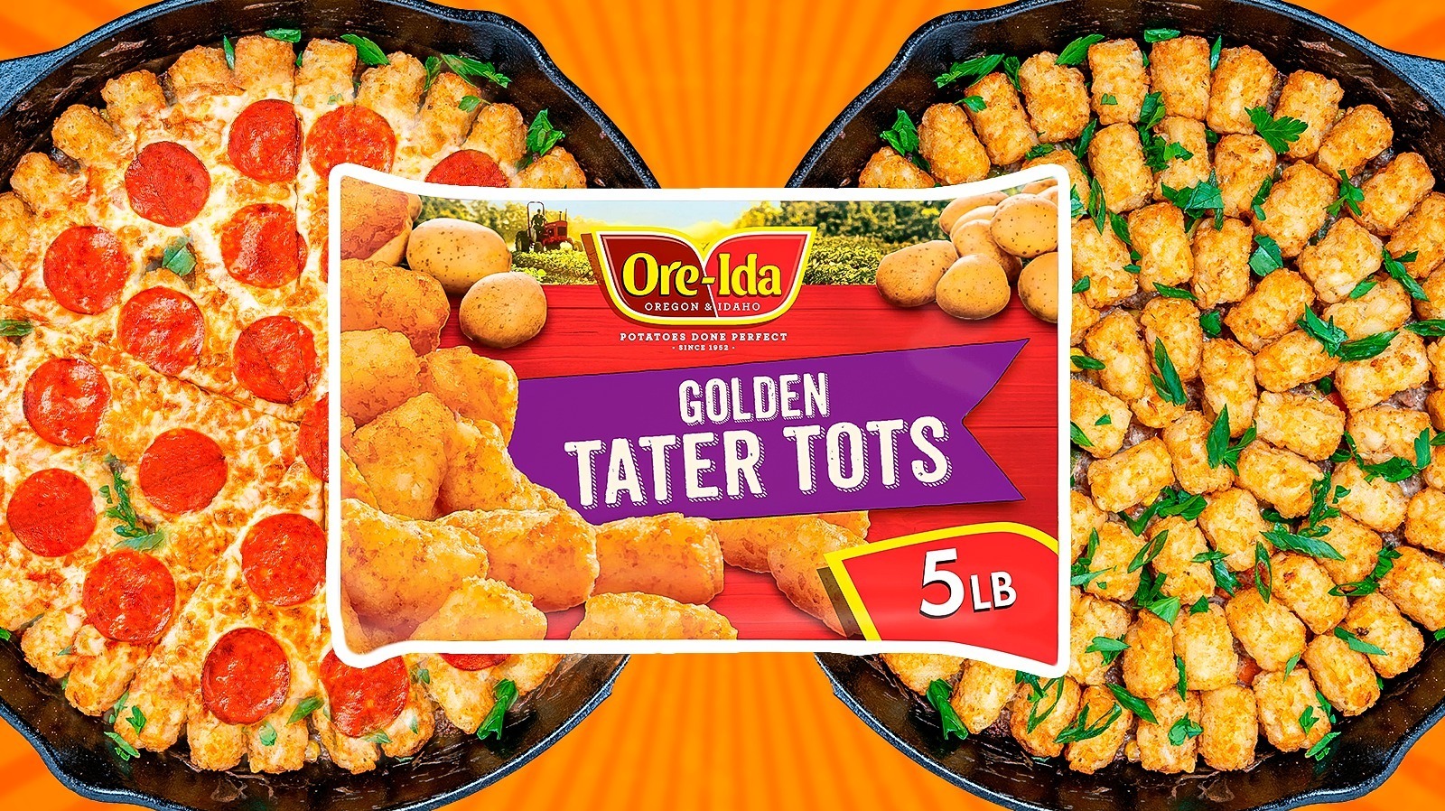 Frozen Tater Tots Are The Unexpected Pizza Crust You Need
