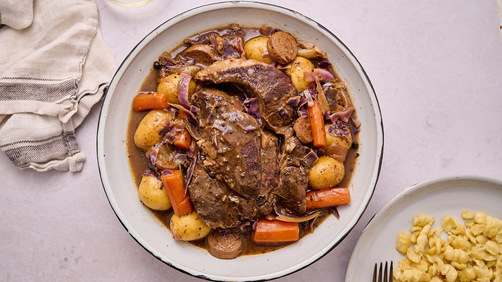 German-Style Pot Roast With Beer Gravy Recipe