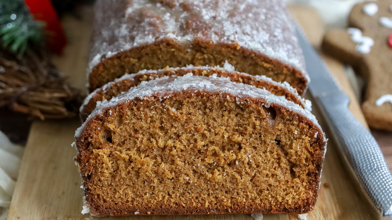Gingerbread Pound Cake With Rum Glaze Recipe