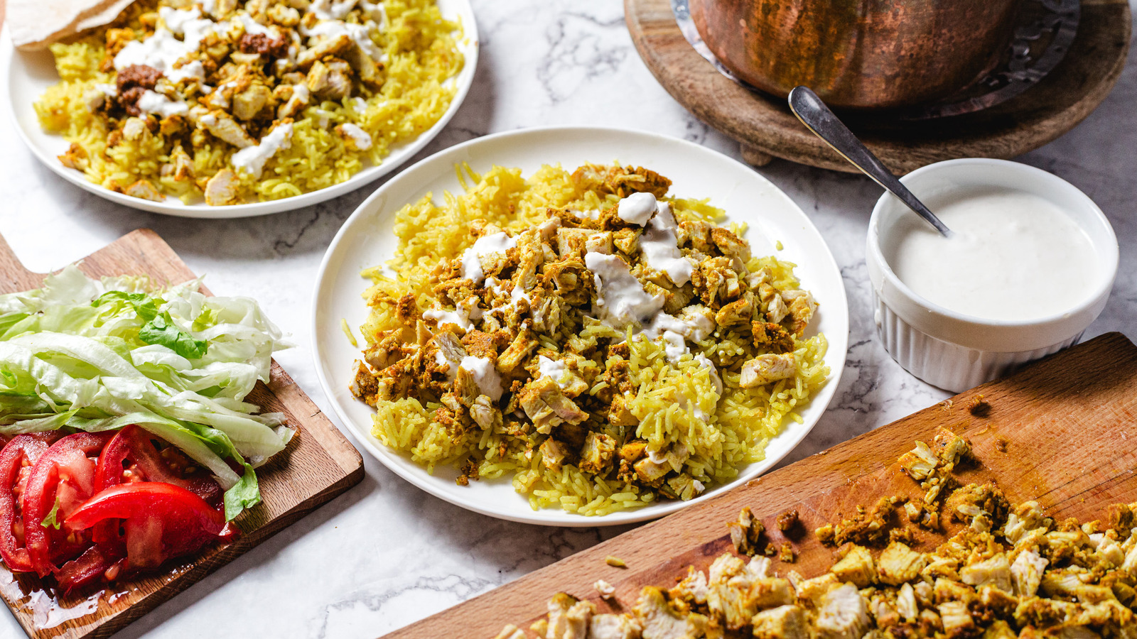 Halal Cart-Inspired Chicken And Rice Recipe