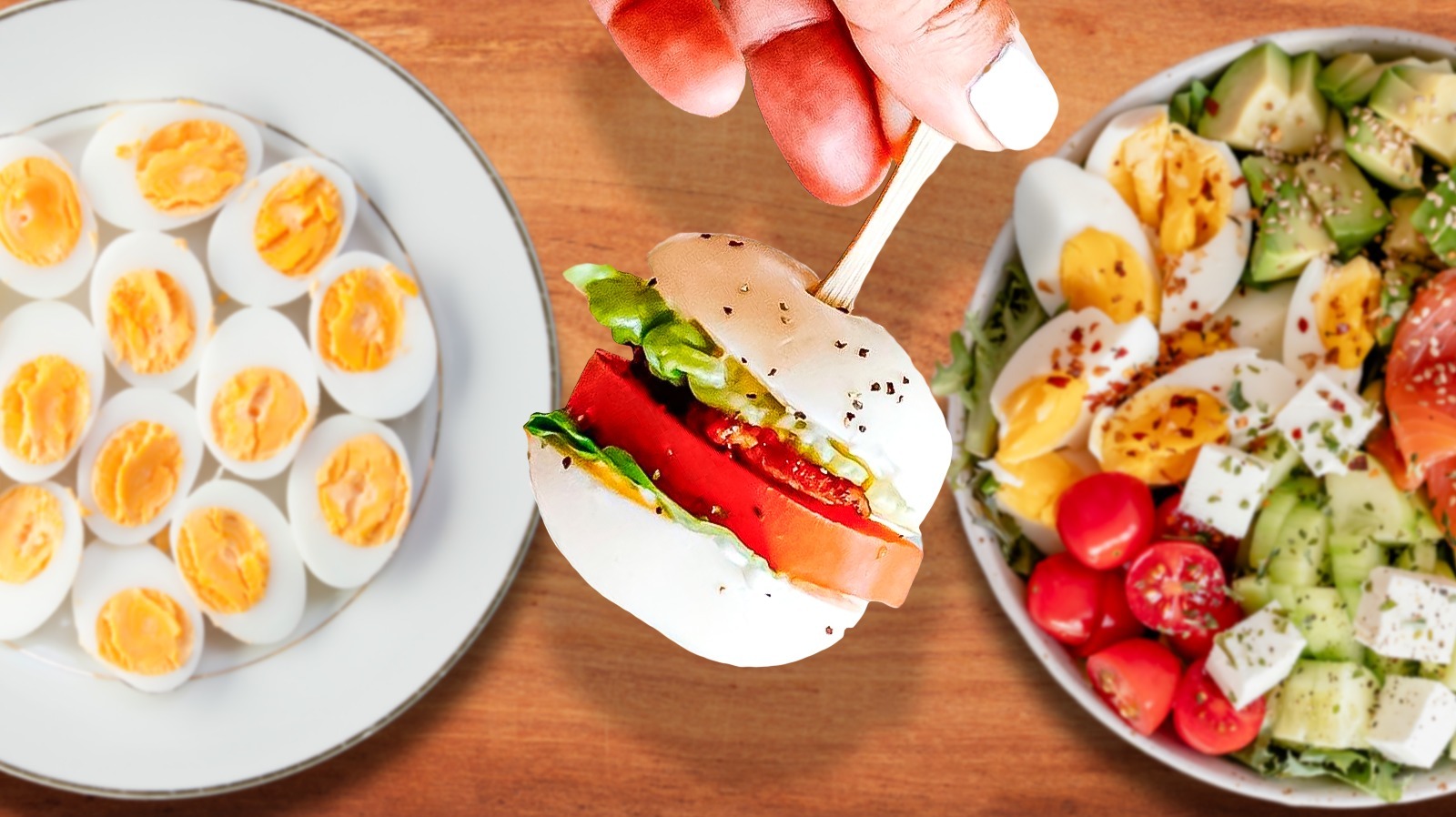 Hard-Boiled Eggs Make Brilliant Breakfast Slider 'Buns'
