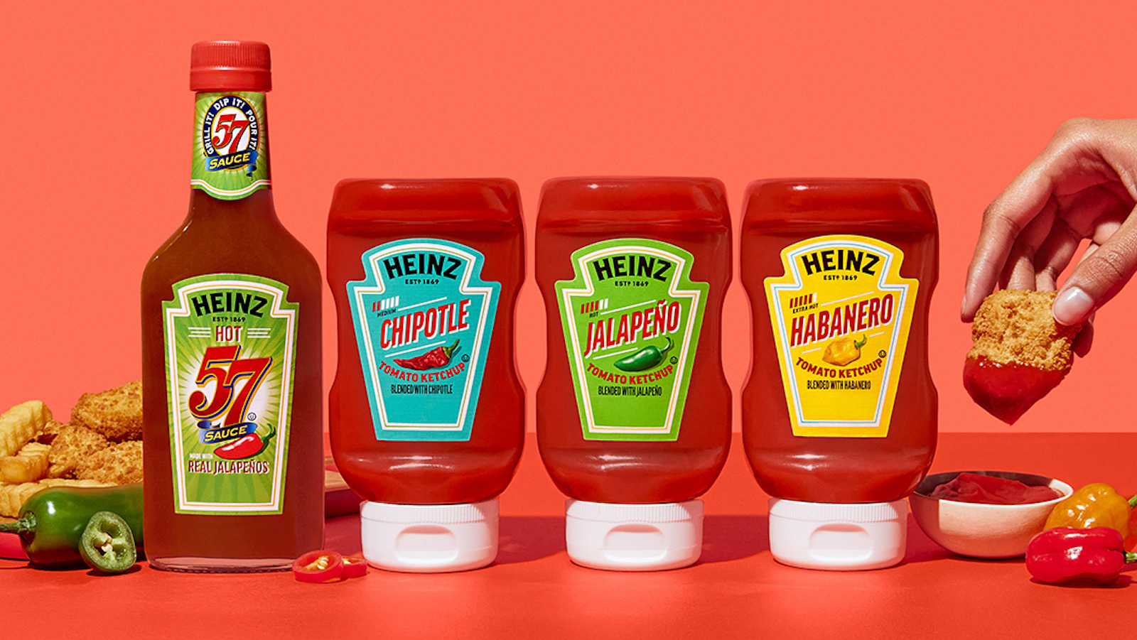Heinz Is Getting 4 New Spicy Ketchup Flavors