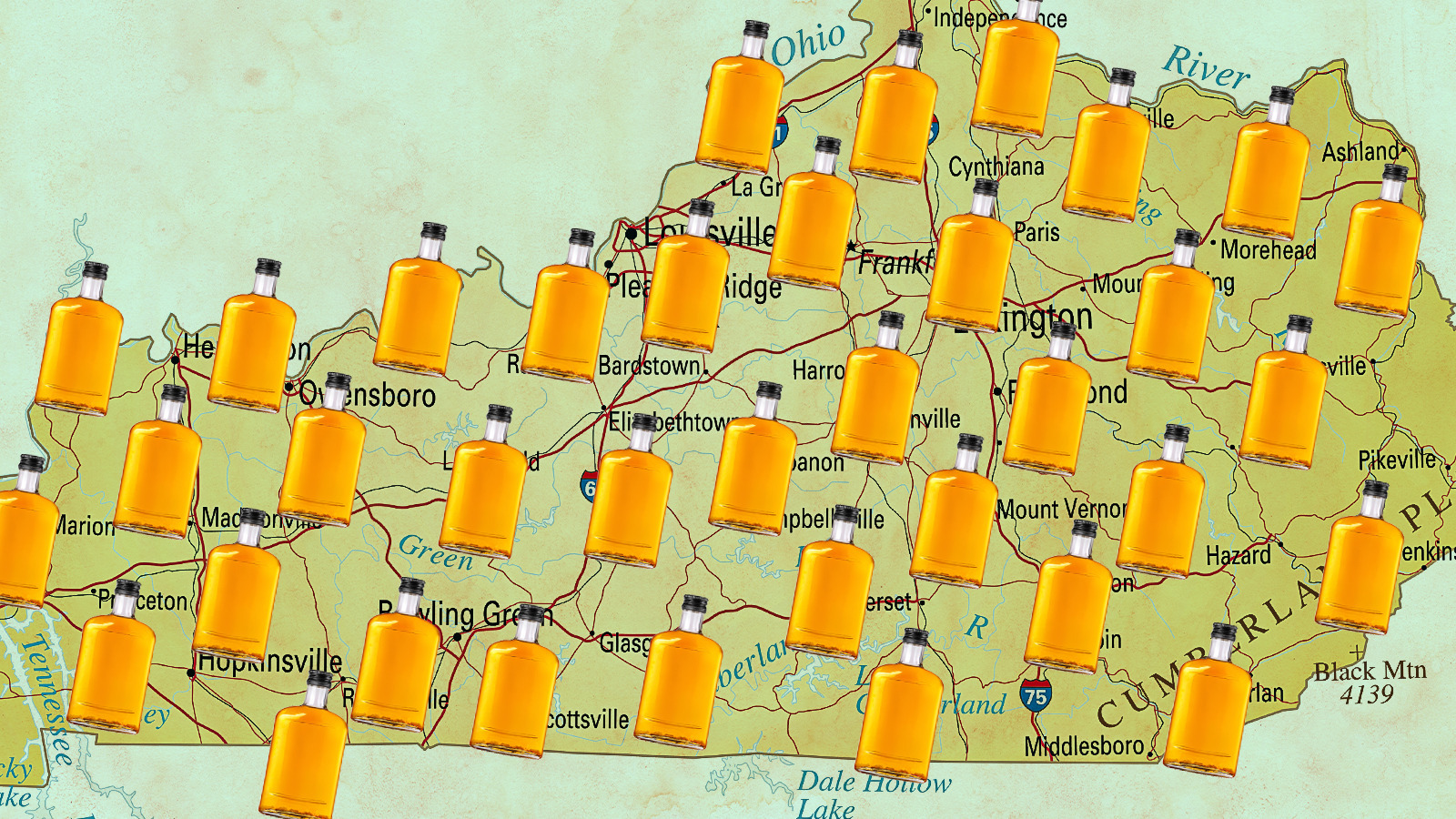 Here's How Many Bourbon Distilleries Are In Kentucky
