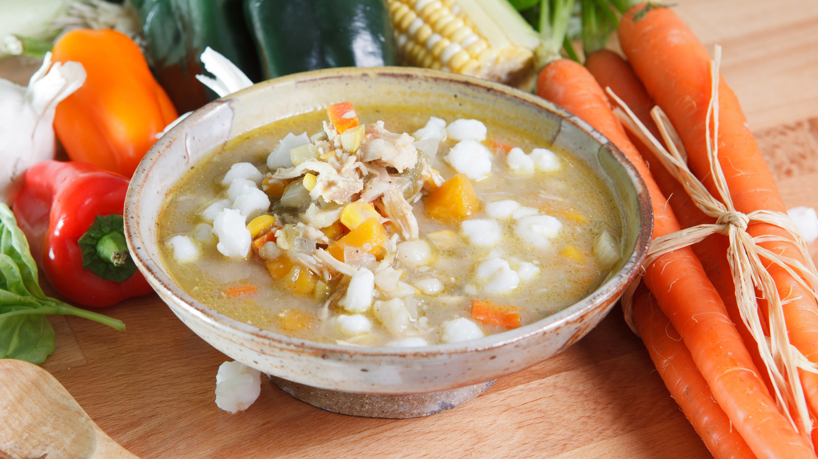 Here's How To Substitute Hominy For Chickpeas