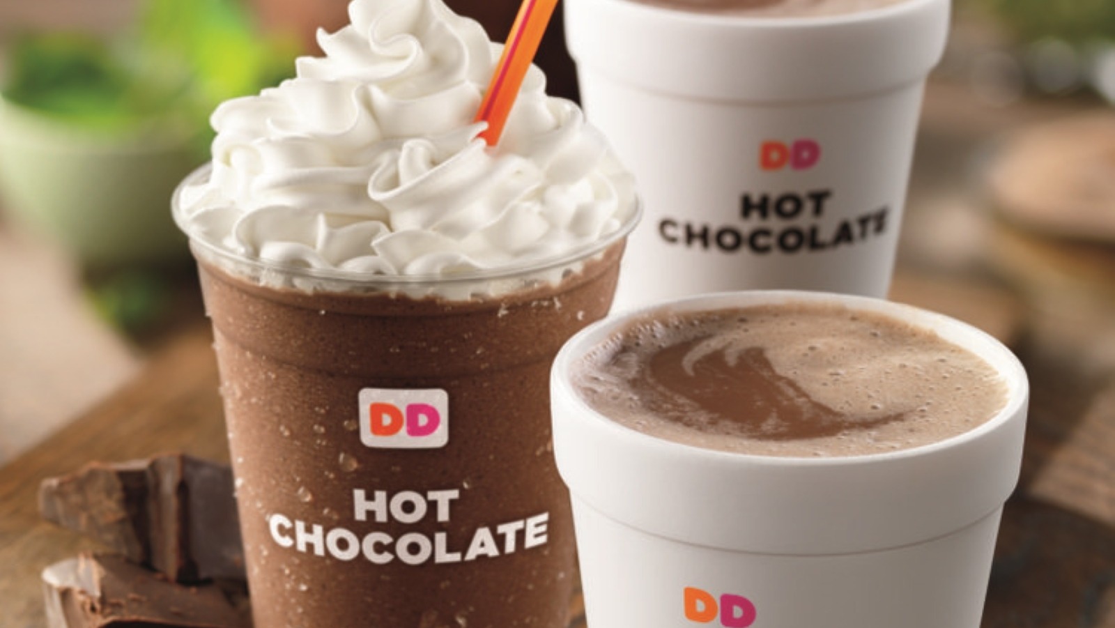 Add Coconut To Your Next Dunkin' Frozen Hot Chocolate For A Refreshing ...