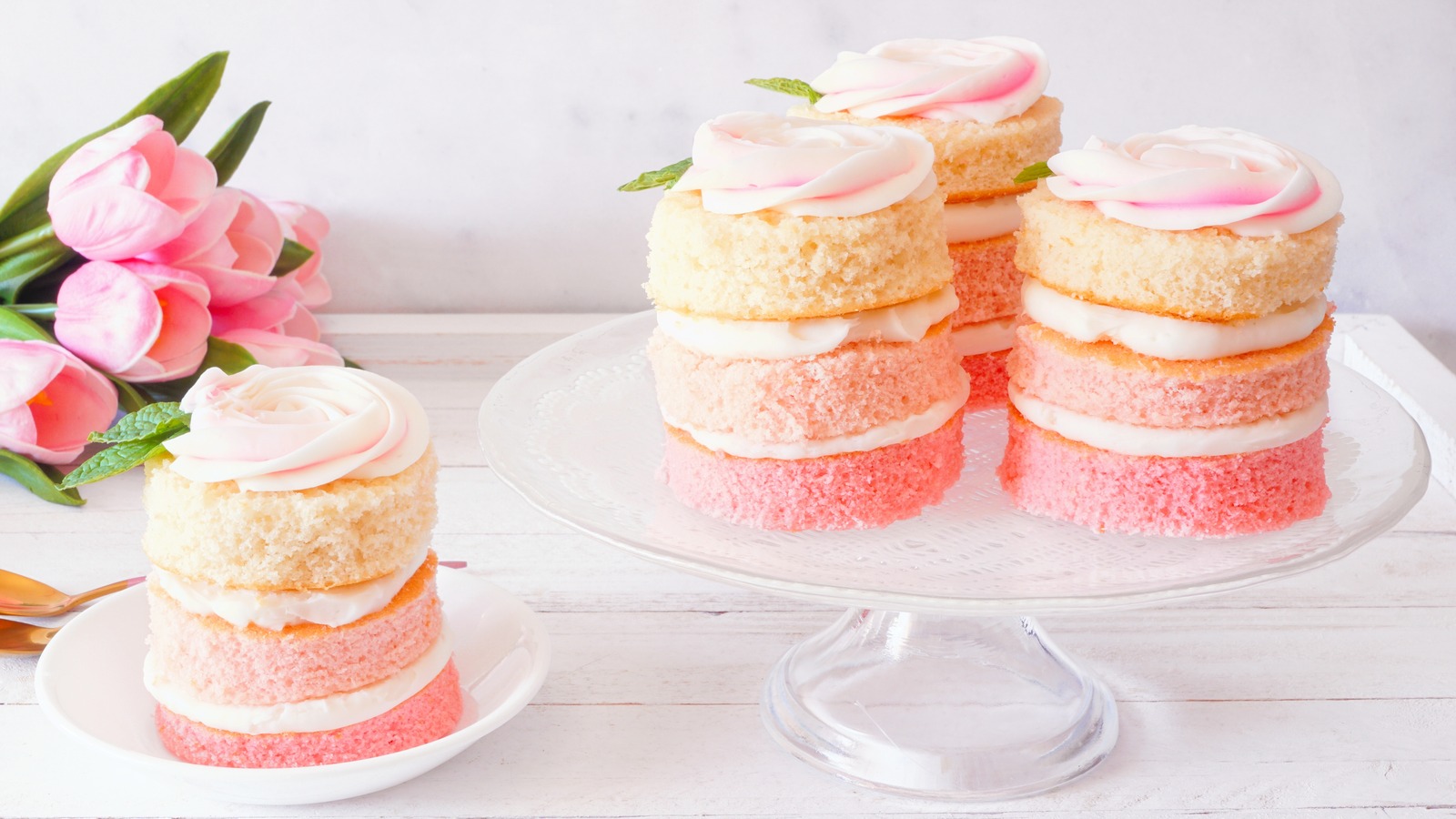 How To Transform Store-Bought Cake Into Mini Gourmet Cakes