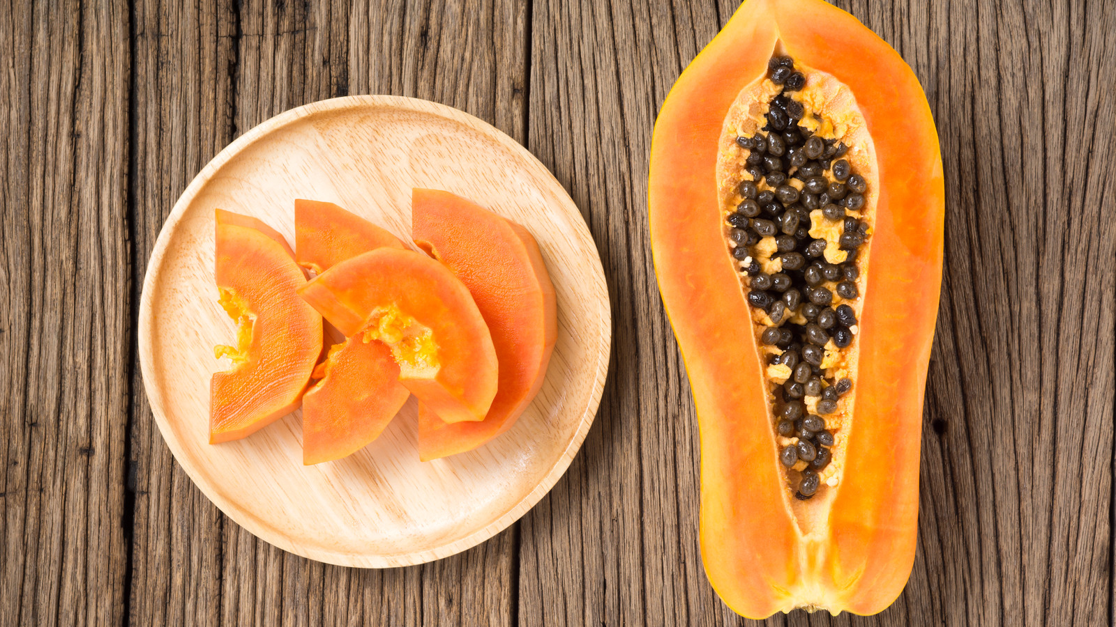 How To Slice A Papaya Correctly