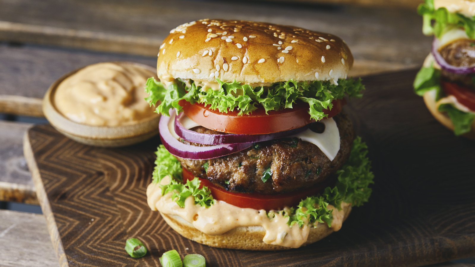 How Your Next Burger Will Benefit From A Simple Creamy Addition