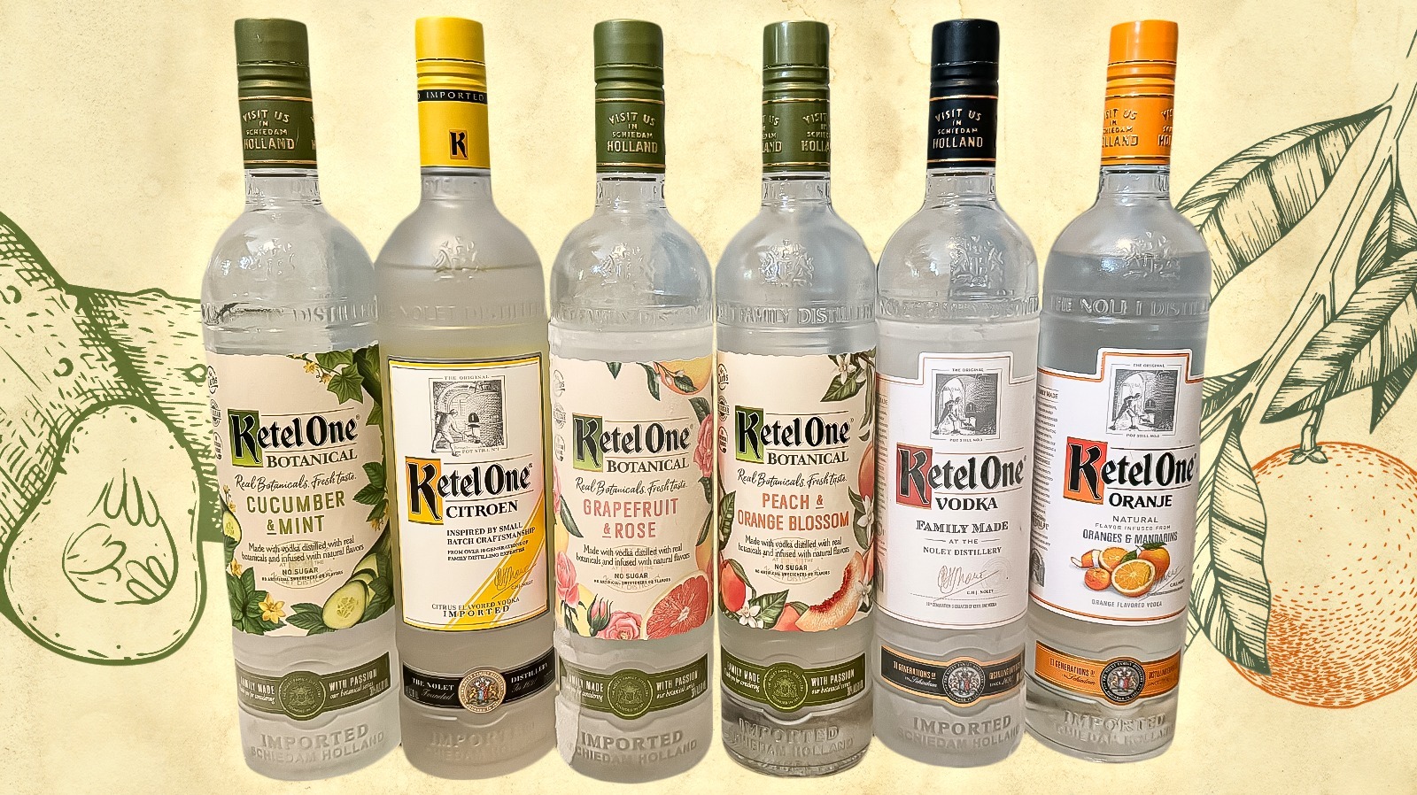 Ketel One Vodka Flavors, Ranked - Street Food Spectacle
