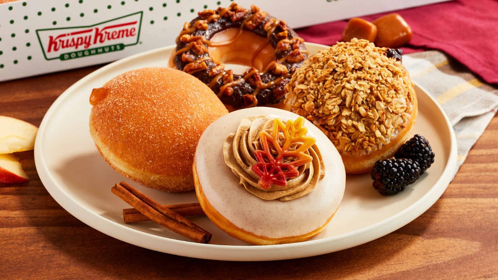 Krispy Kreme Debuts 3 New Fall Flavors And Brings Back Fan Favorites