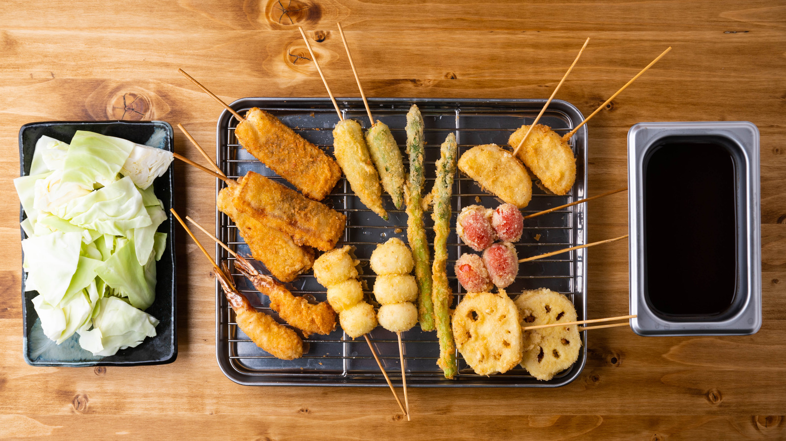 Kushiage: Panko Gives This Japanese Street Food Extra Crispiness