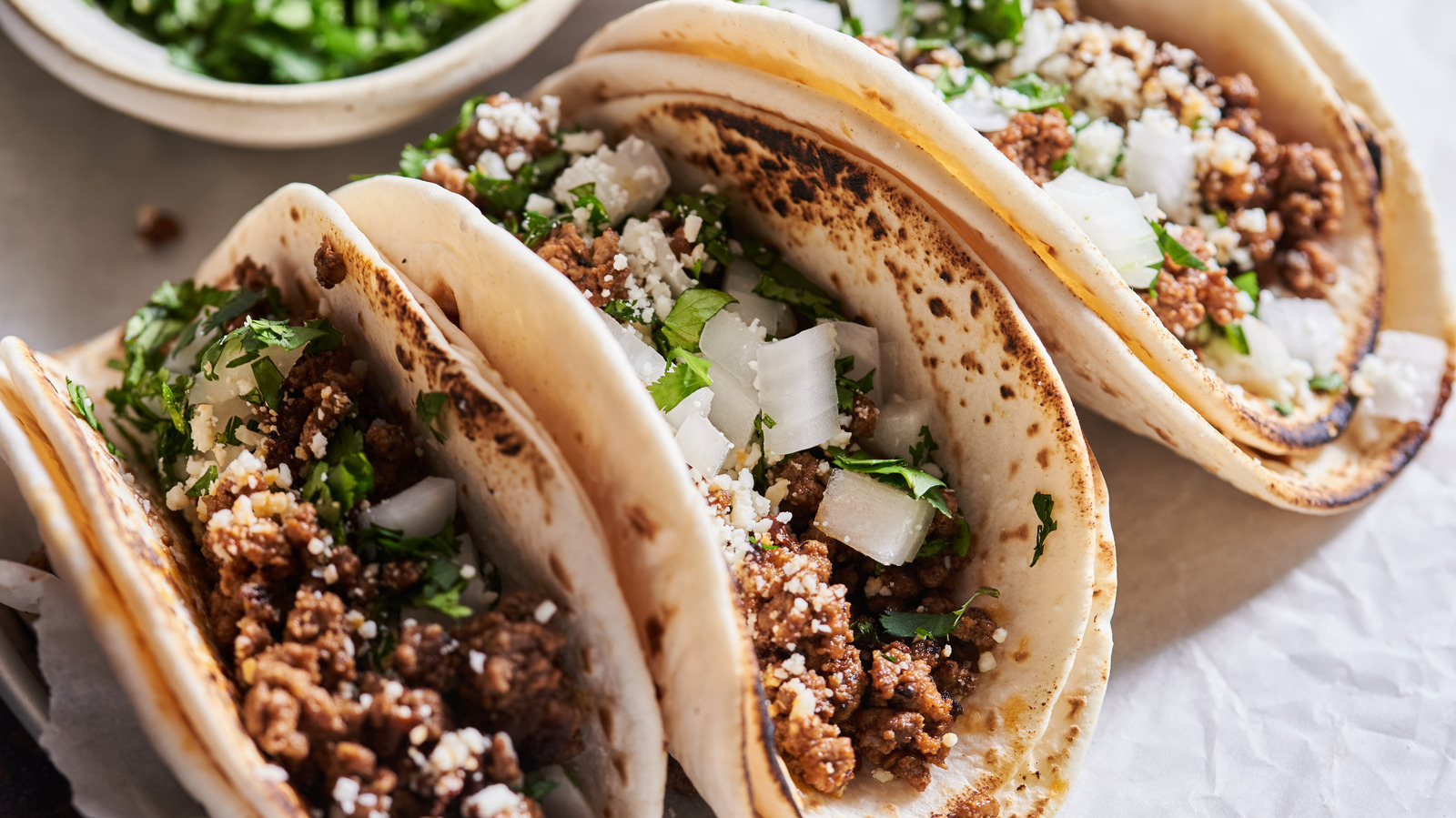 Lean Ground Beef Will Give Your Street Tacos A Crispier Texture