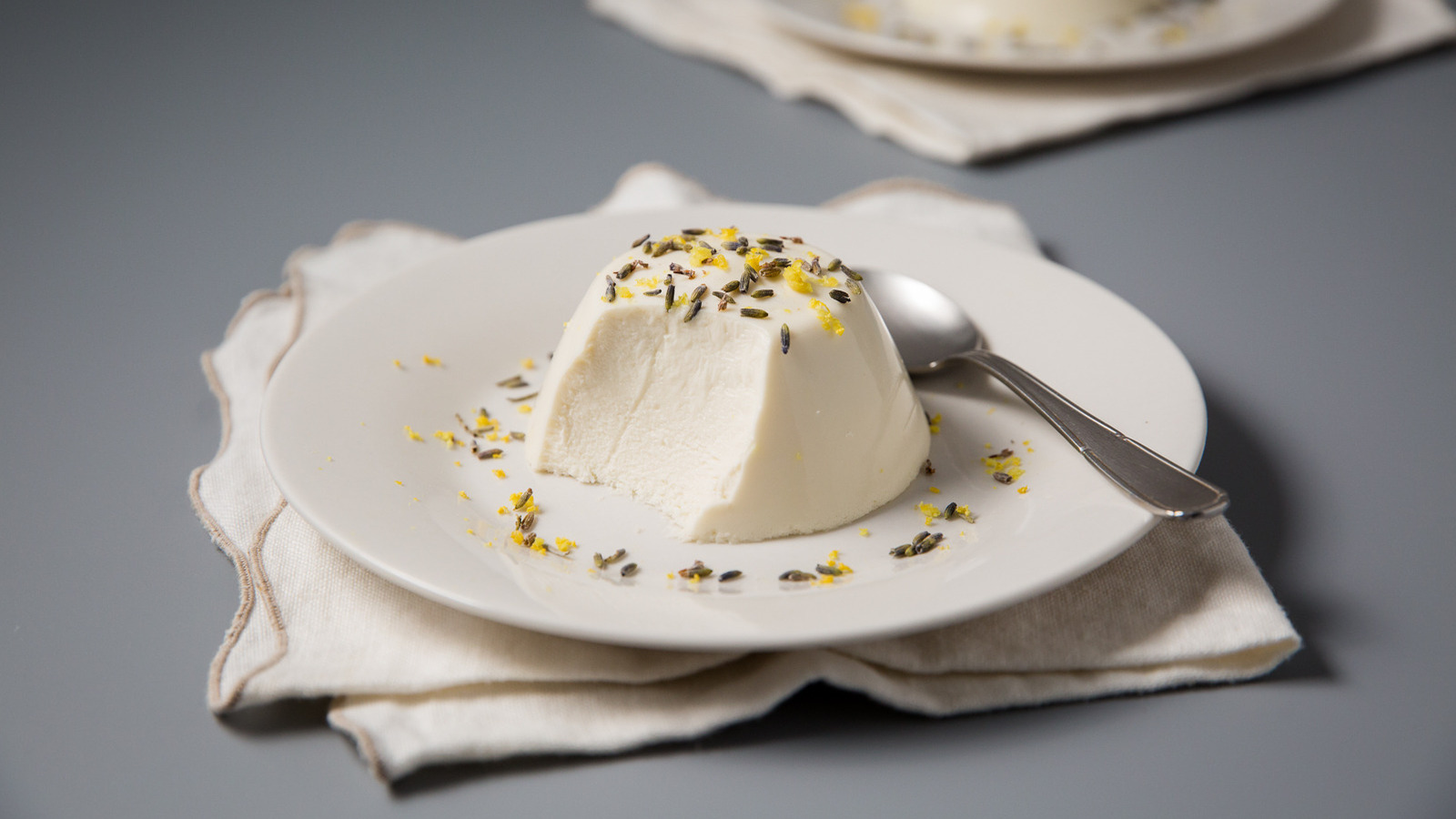 Lavender Honey Panna Cotta