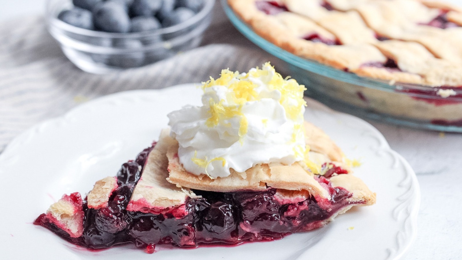 Lemon Blueberry Pie Recipe