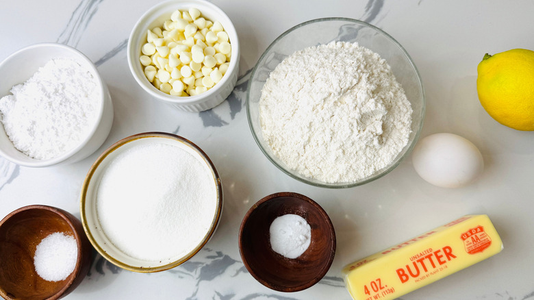 Lemon White Chocolate Chip Cookies Recipe