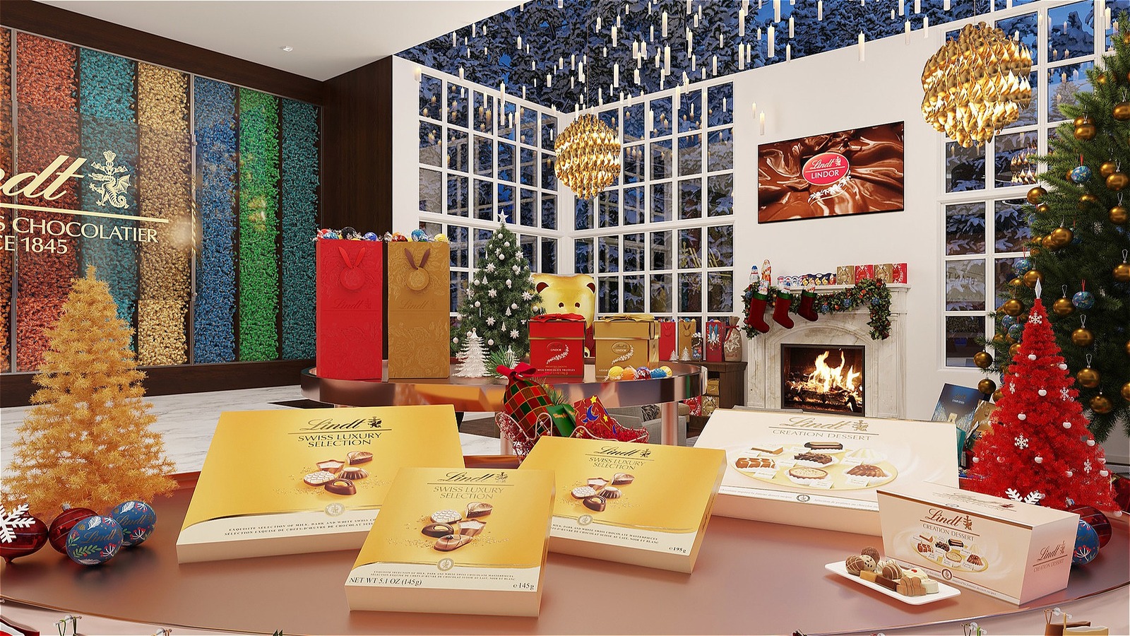 Lindt Is Going High-Tech For The Holidays With A 3D Virtual Store