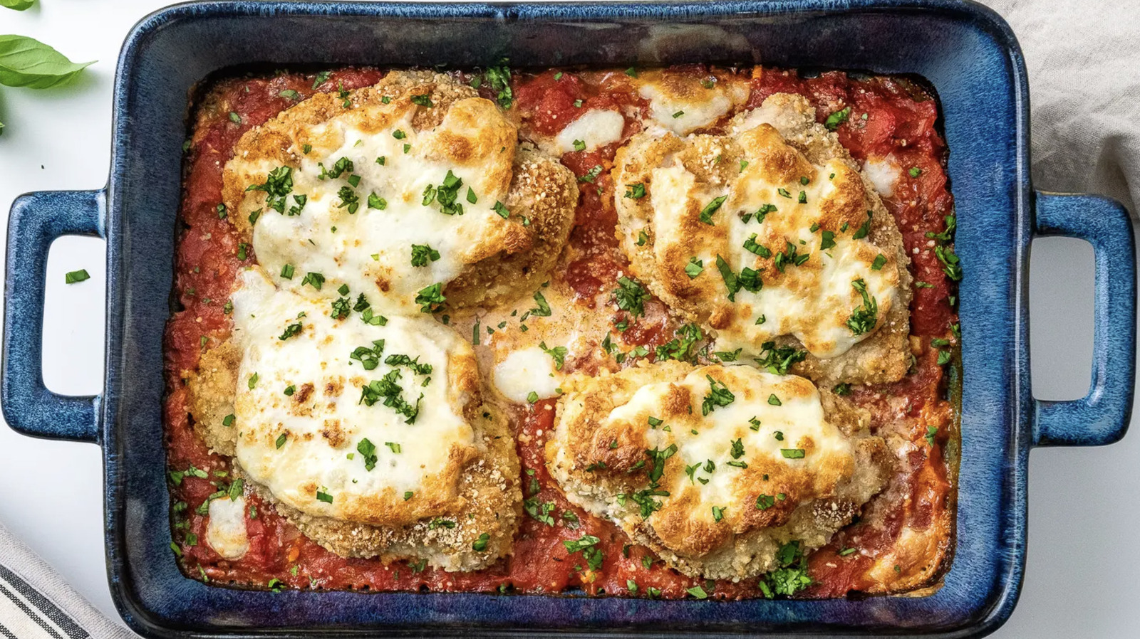 Make Chicken Parmesan Extra Flavorful With This Secret-Ingredient Breading