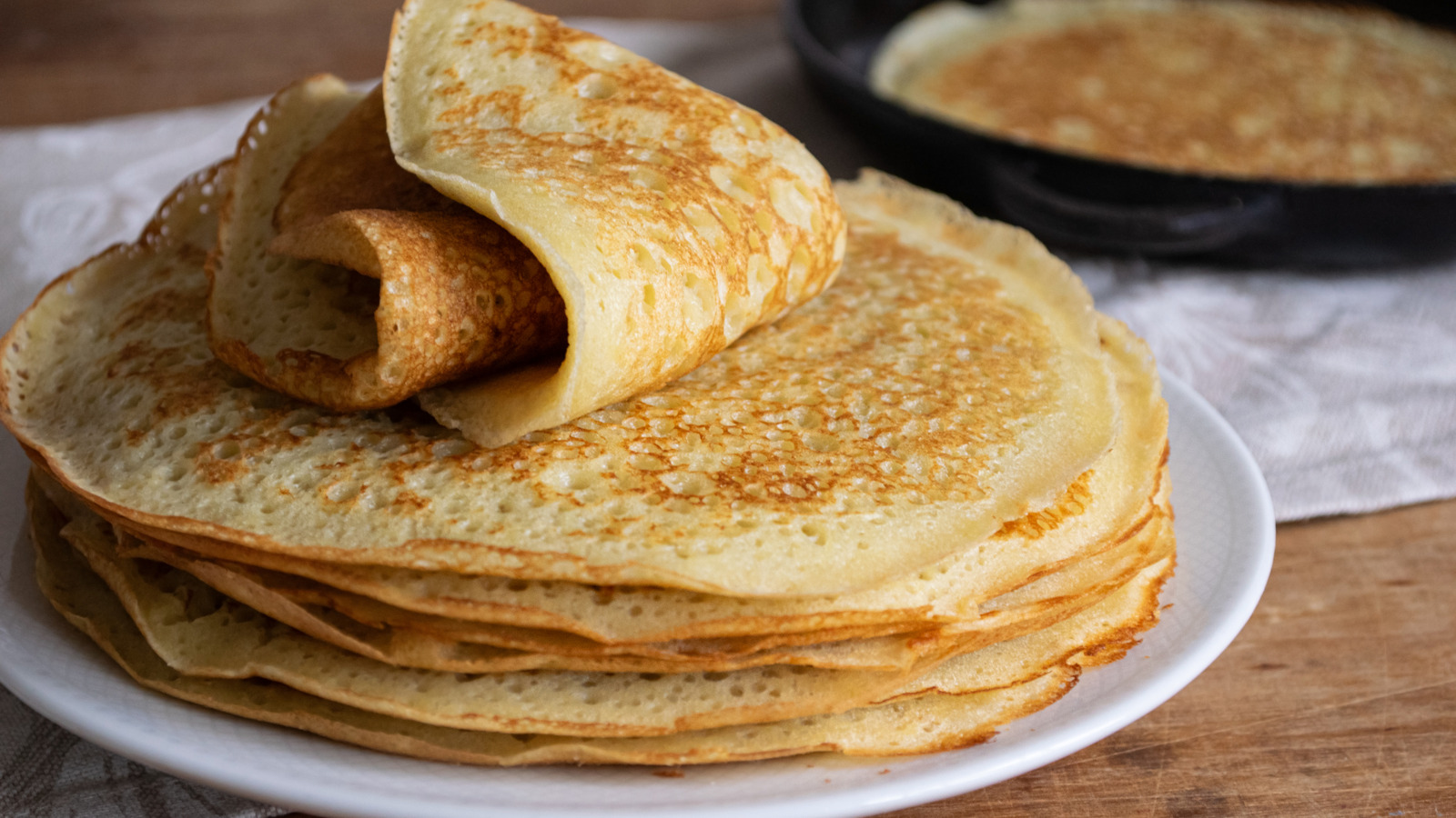 Make Crepes Extra Crispy With One Simple Secret Ingredient