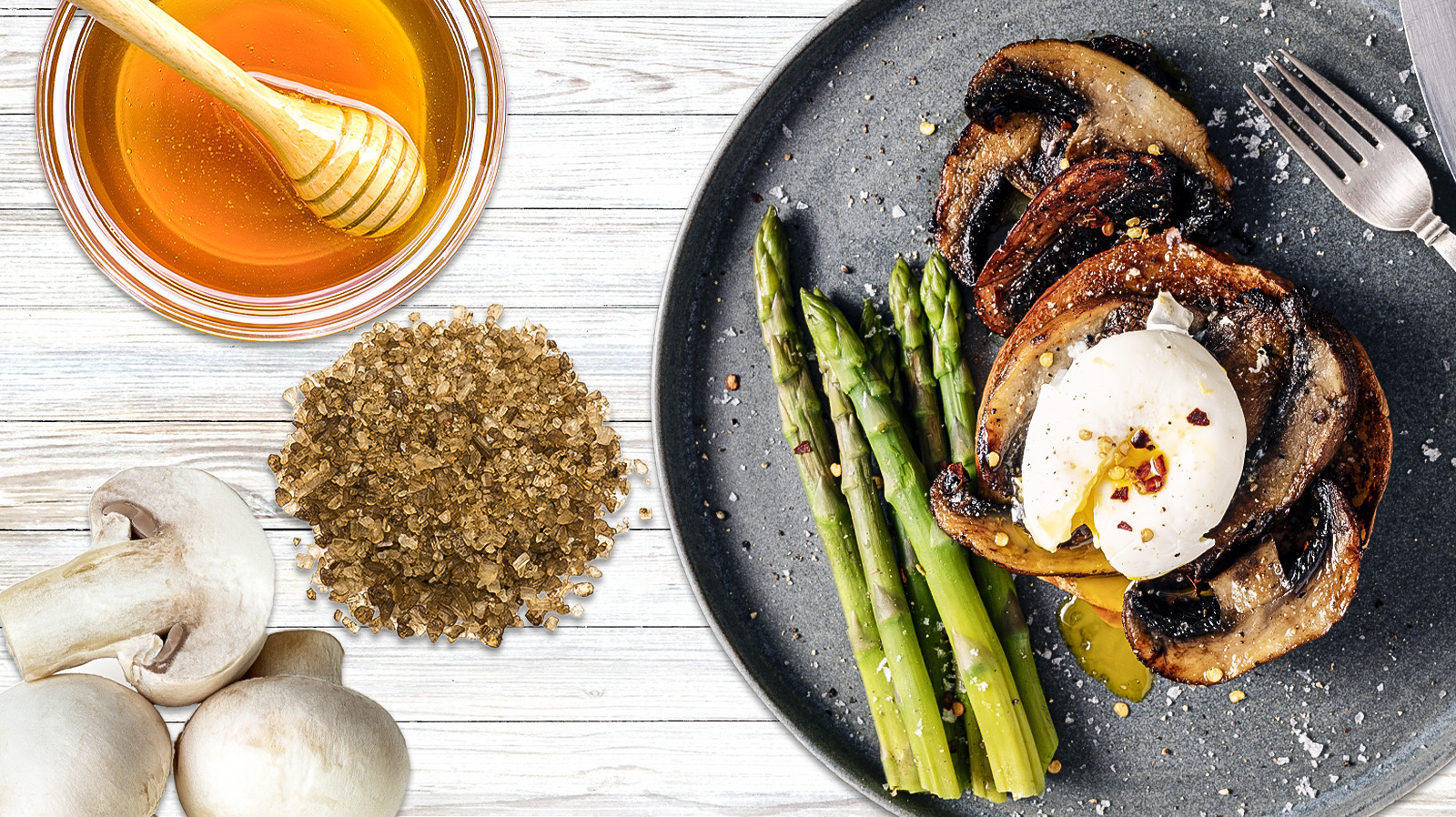 Make Mushrooms Taste Like Bacon With Smoked Salt And A Touch Of Maple Syrup