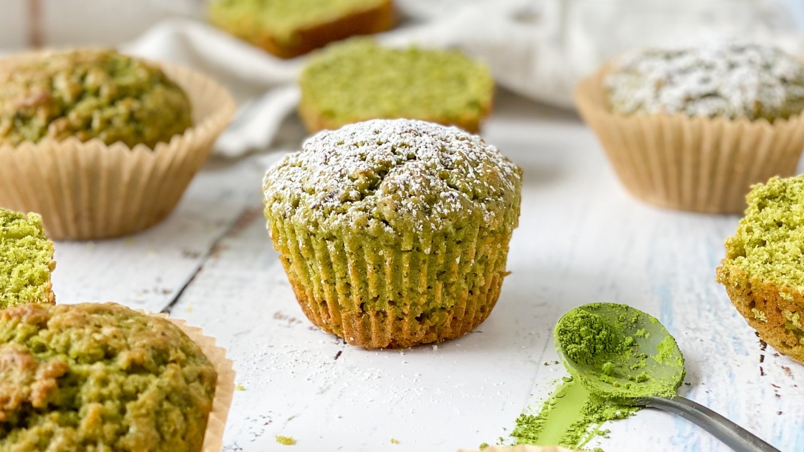 Matcha Muffins Recipe
