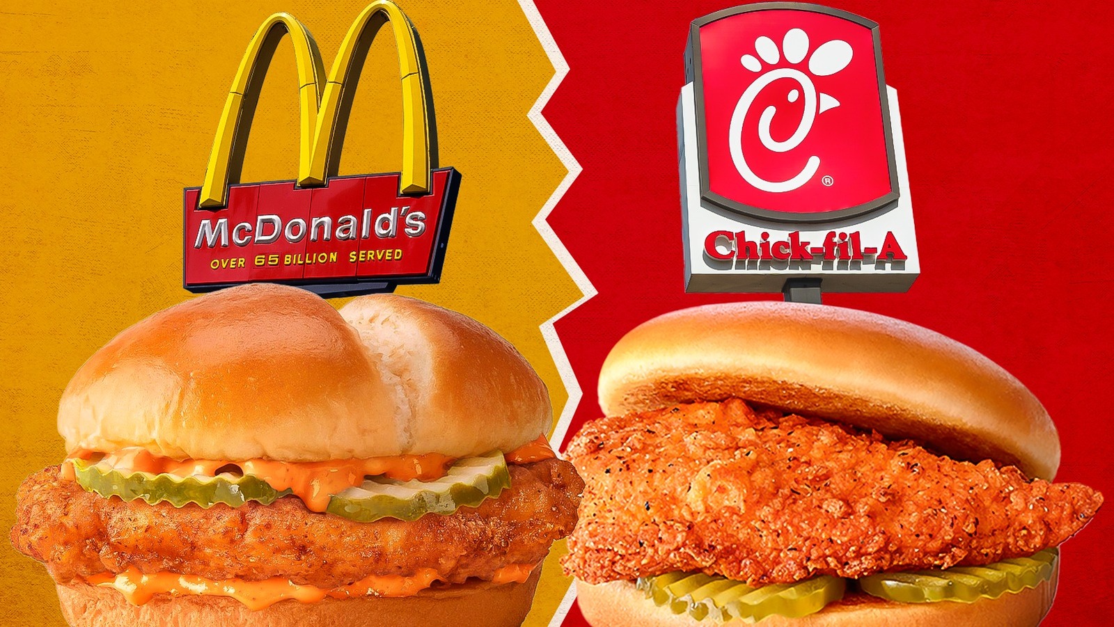 McDonald's Vs Chick-Fil-A: Who Actually Makes The Best Spicy Chicken ...