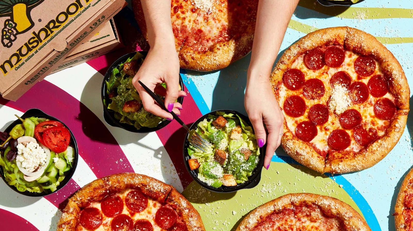 Mellow Mushroom's New Menu Design Is Totally Far Out