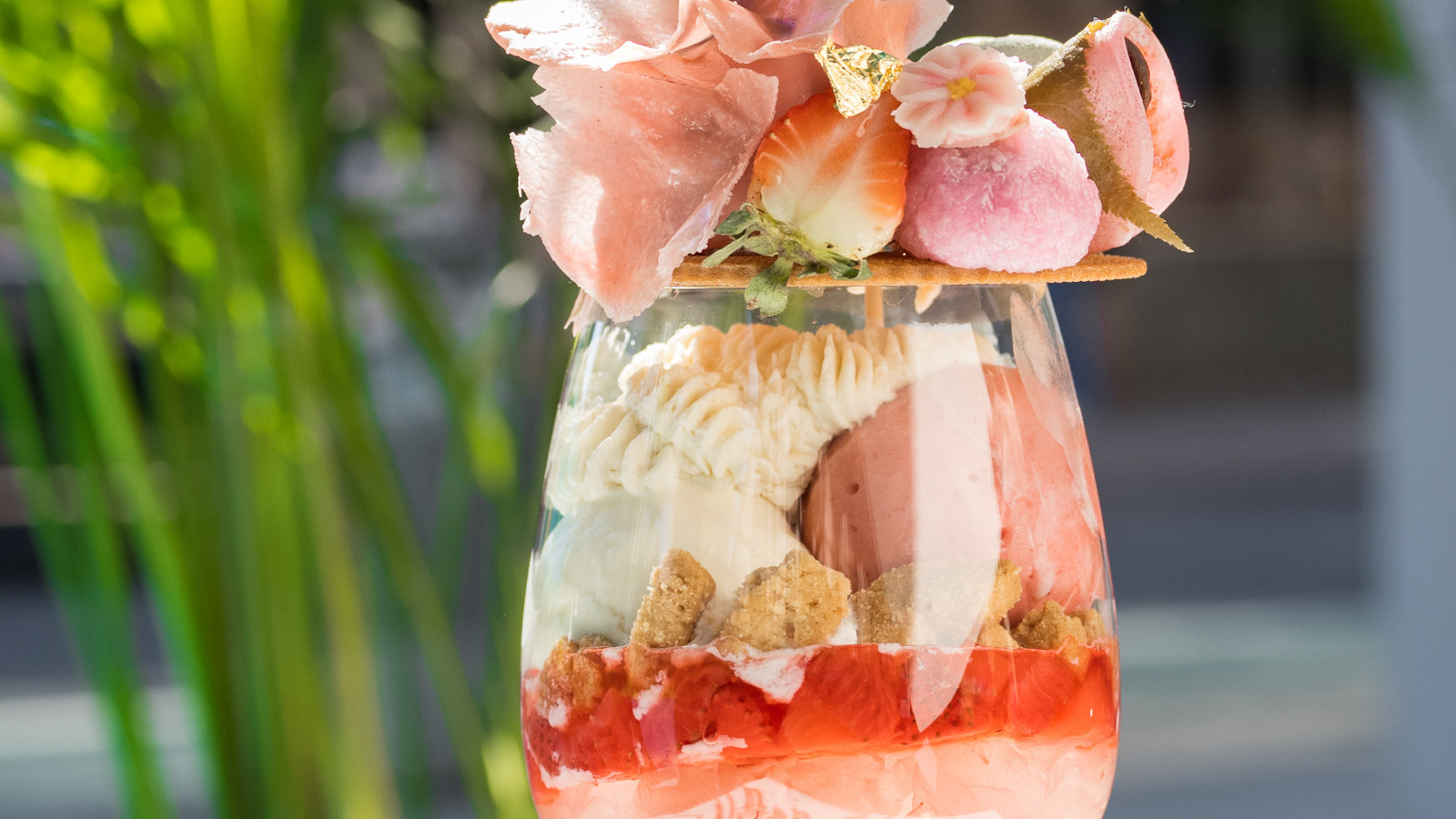 Momoya Soho's Seasonal Wine Glass Parfaits Are Beyond Intricate