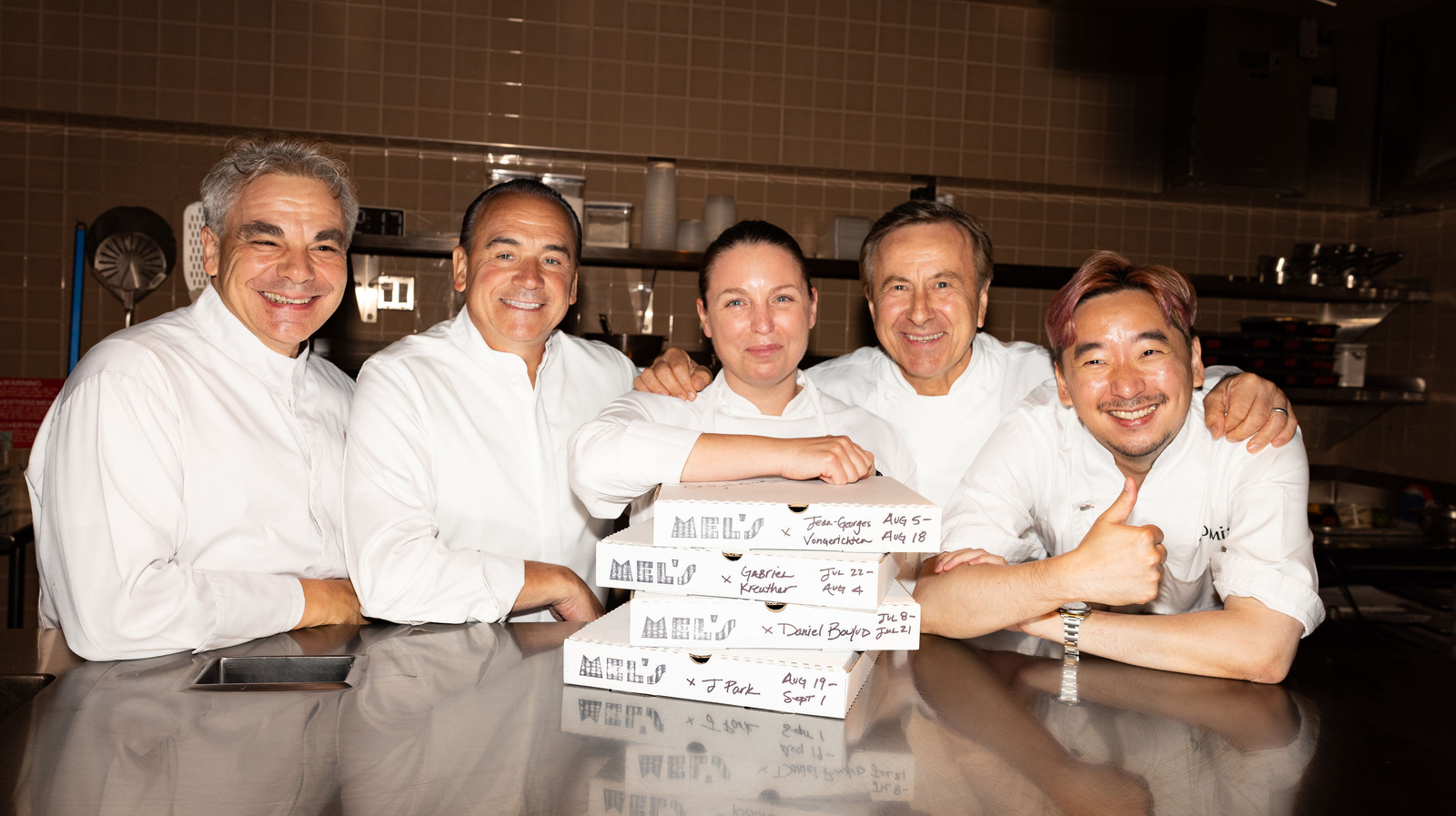 NYC Pizzeria Mel's Announces Summer Series Featuring Michelin-Star Chefs