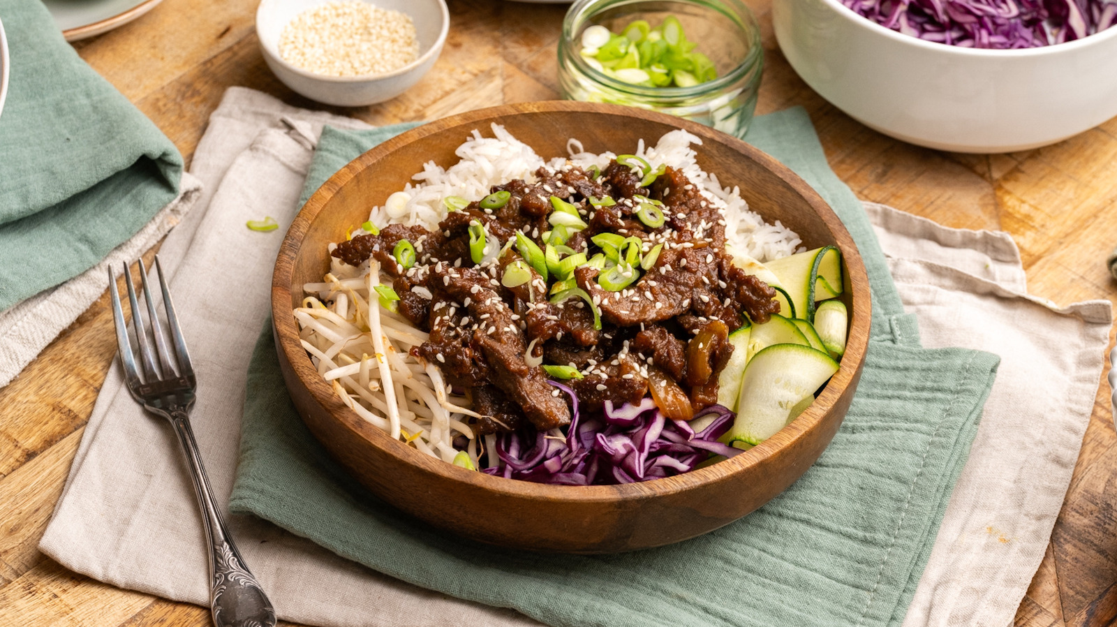 Beef Bulgogi Rice Bowl Recipe