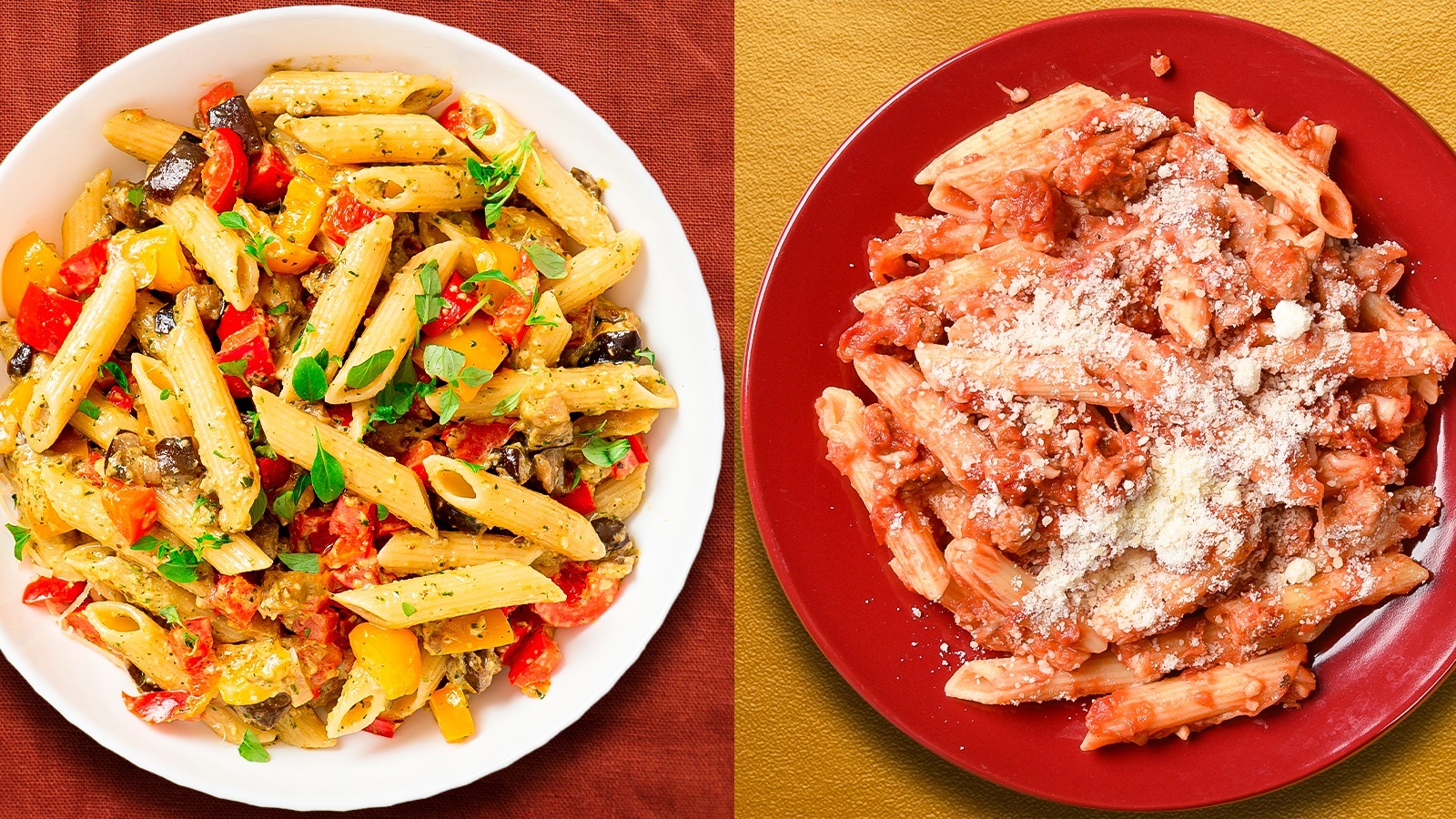 Penne Vs Mostaccioli: The Difference Between Tube Pastas