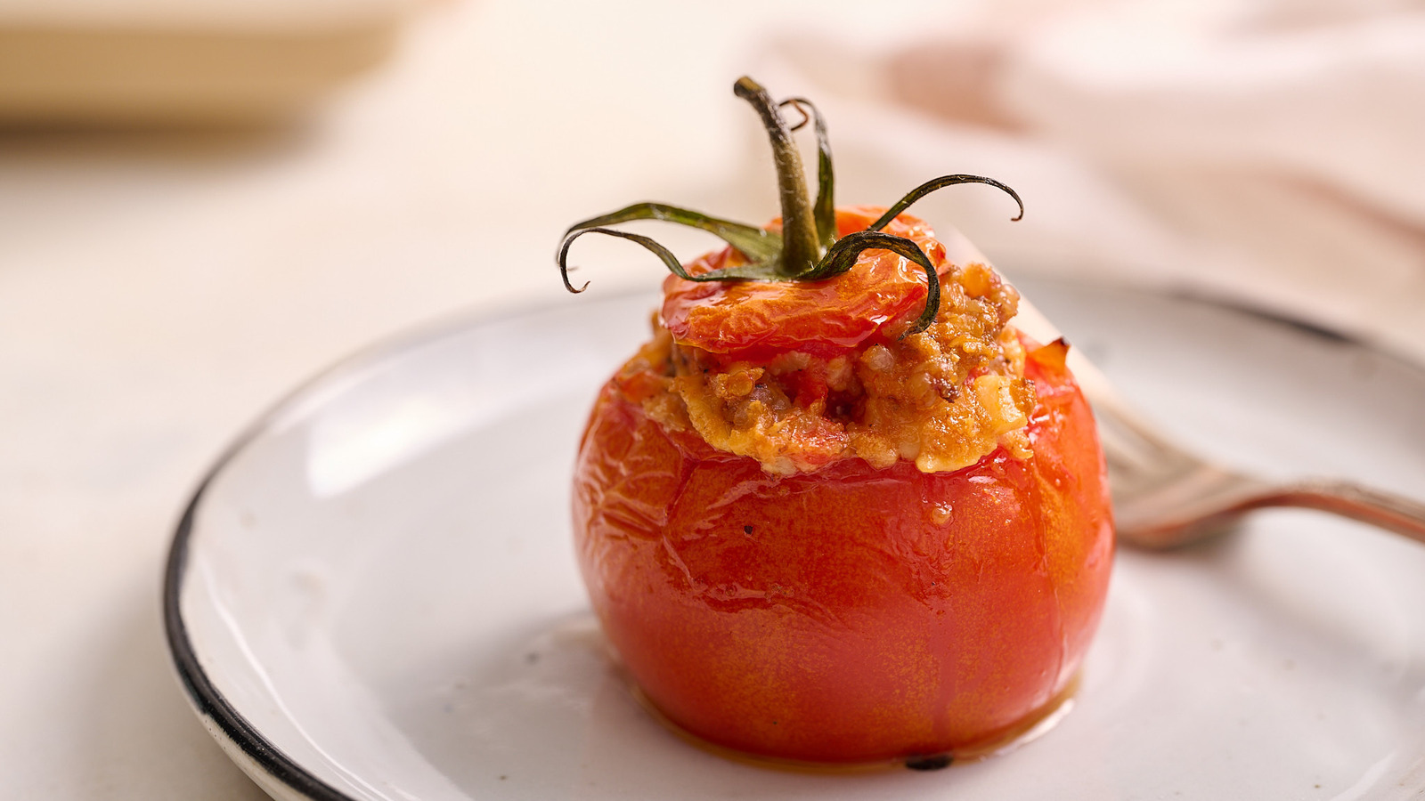 Pimento Cheese And Sausage-Stuffed Tomatoes Recipe