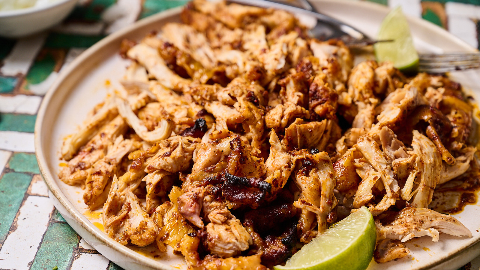Pineapple Complements The Rich Flavor Of Chicken Al Pastor
