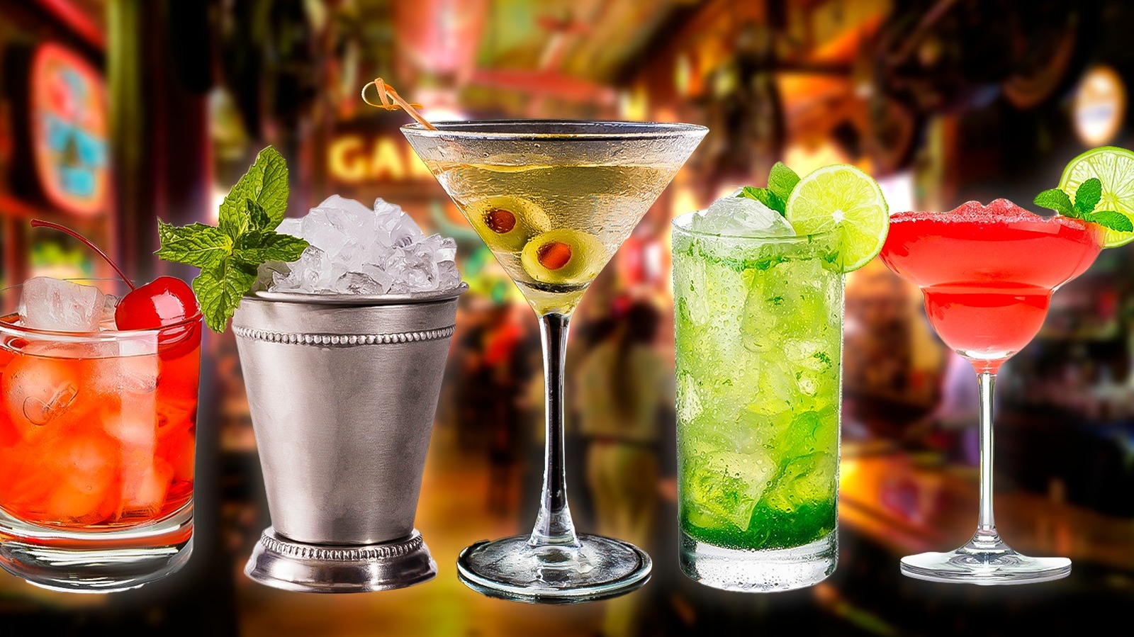 Popular Cocktails To Never Order At A Dive Bar