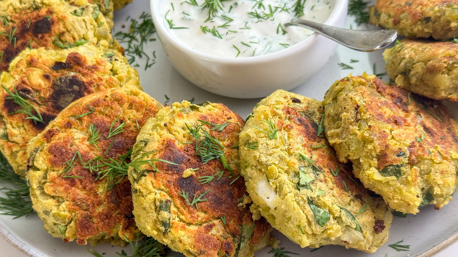 Potato Split Pea Patties Recipe