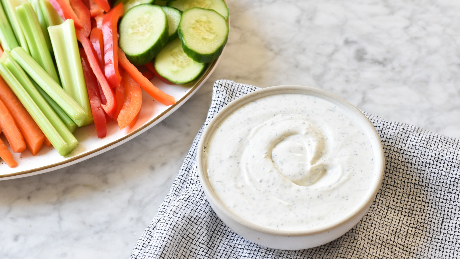 Protein-Packed Ranch Snack Dip Recipe