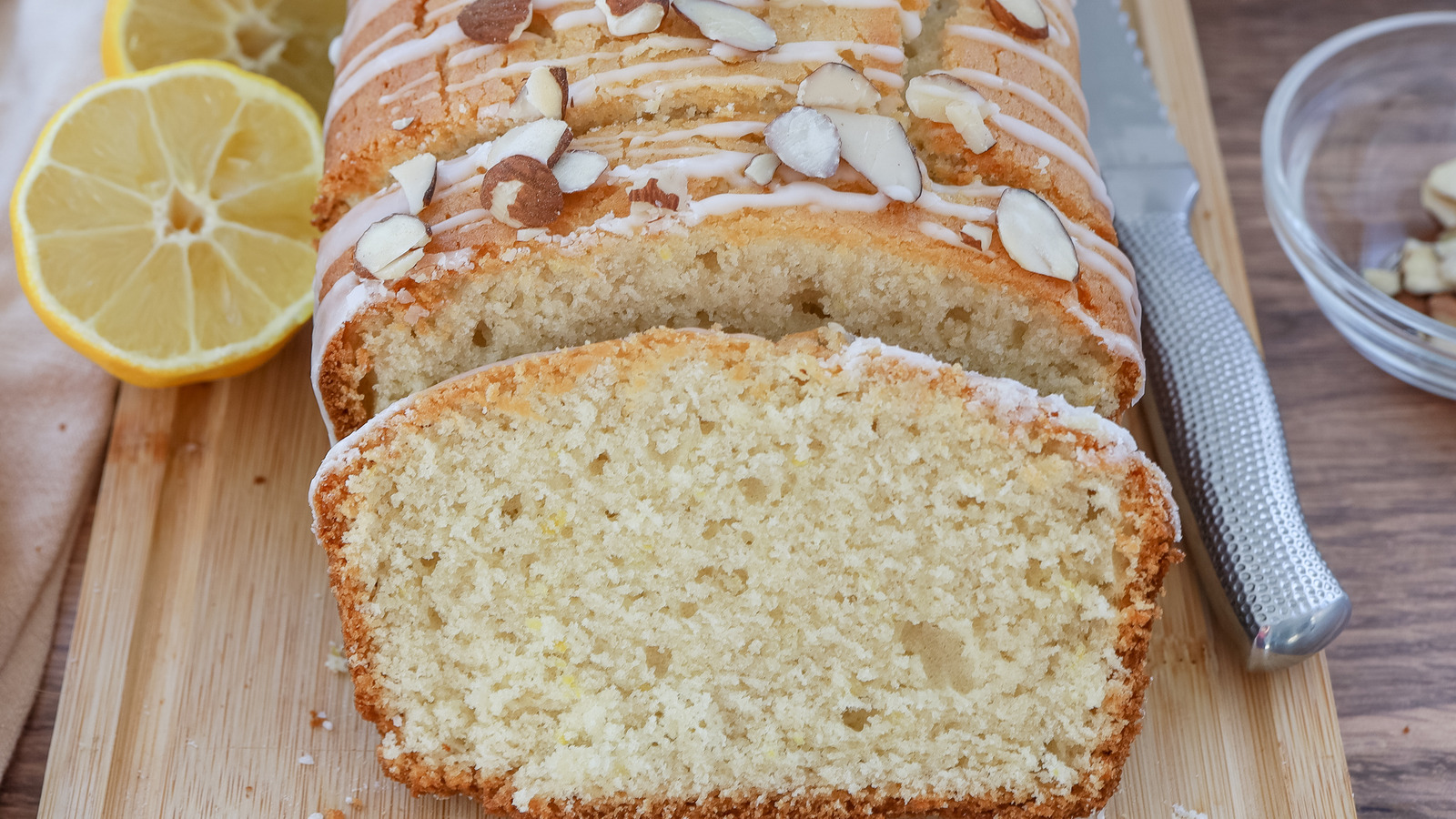 Quick And Easy Lemon Almond Bread Recipe