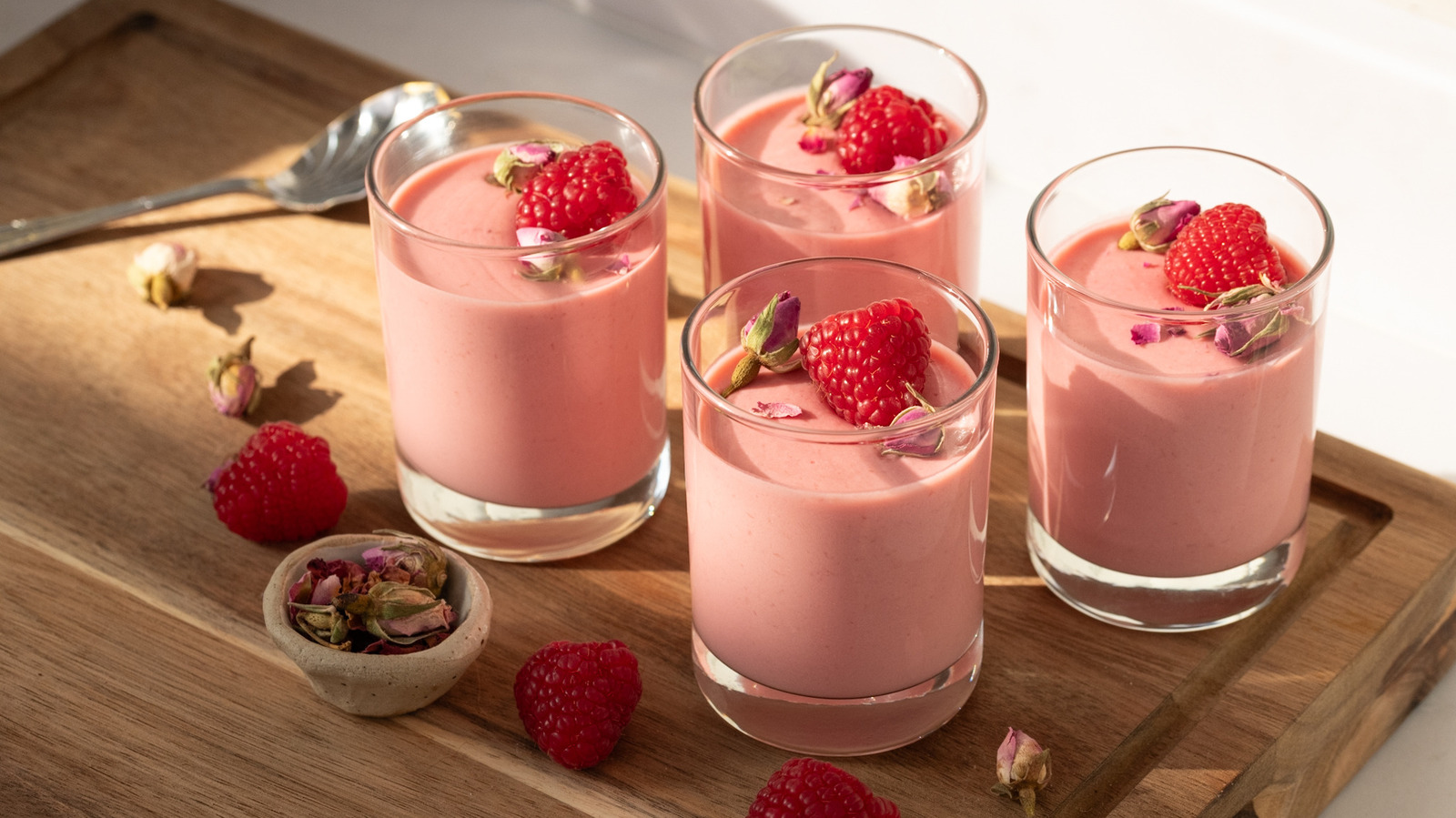 Raspberry Rose Posset Recipe