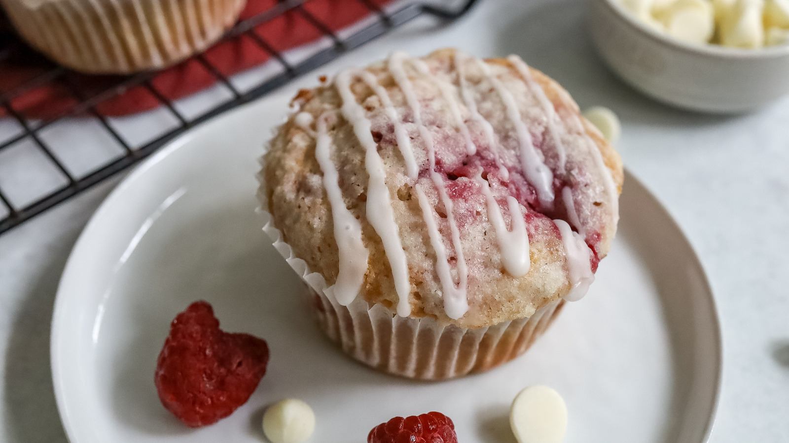 Raspberry White Chocolate Chip Muffins Recipe