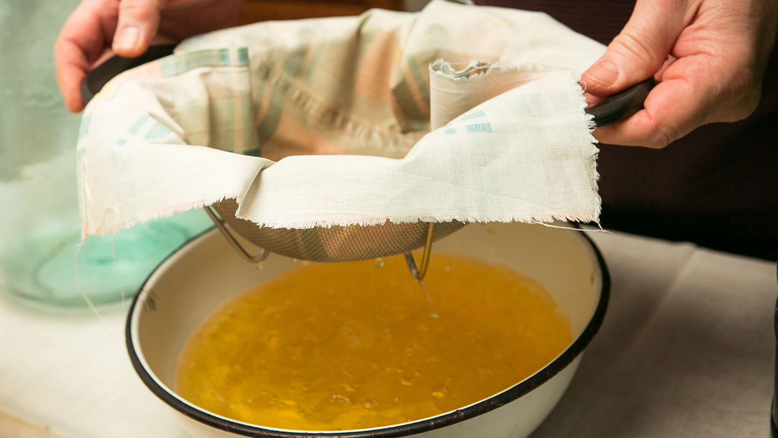 Remember The Crucial Straining Step After Fat-Washing Your Alcohol