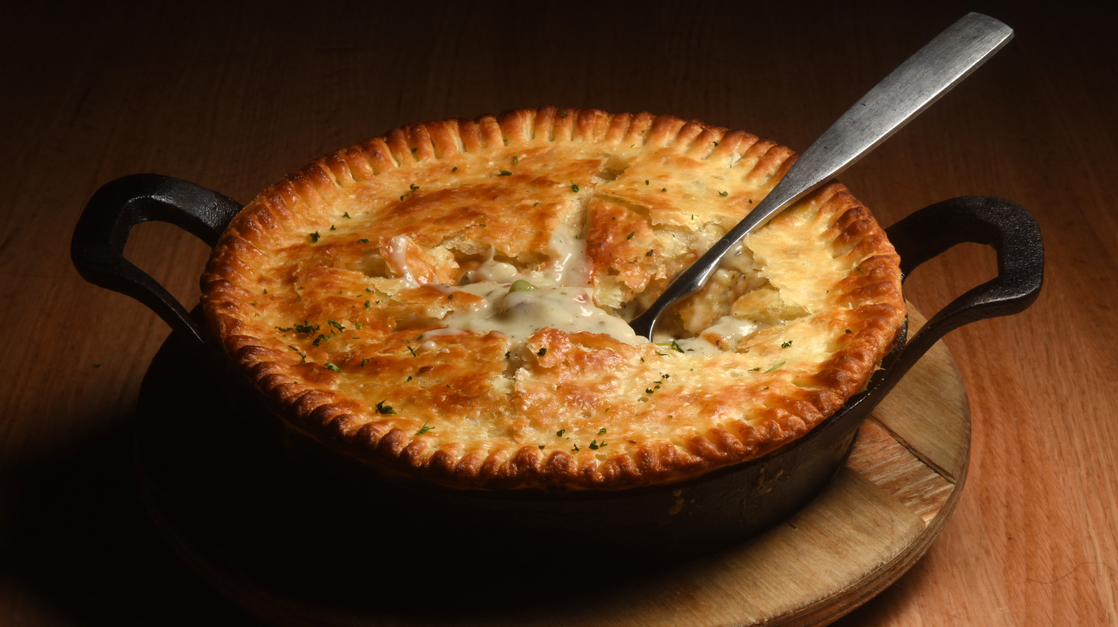 Rethink Tuna Casserole By Turning It Into A Pot Pie