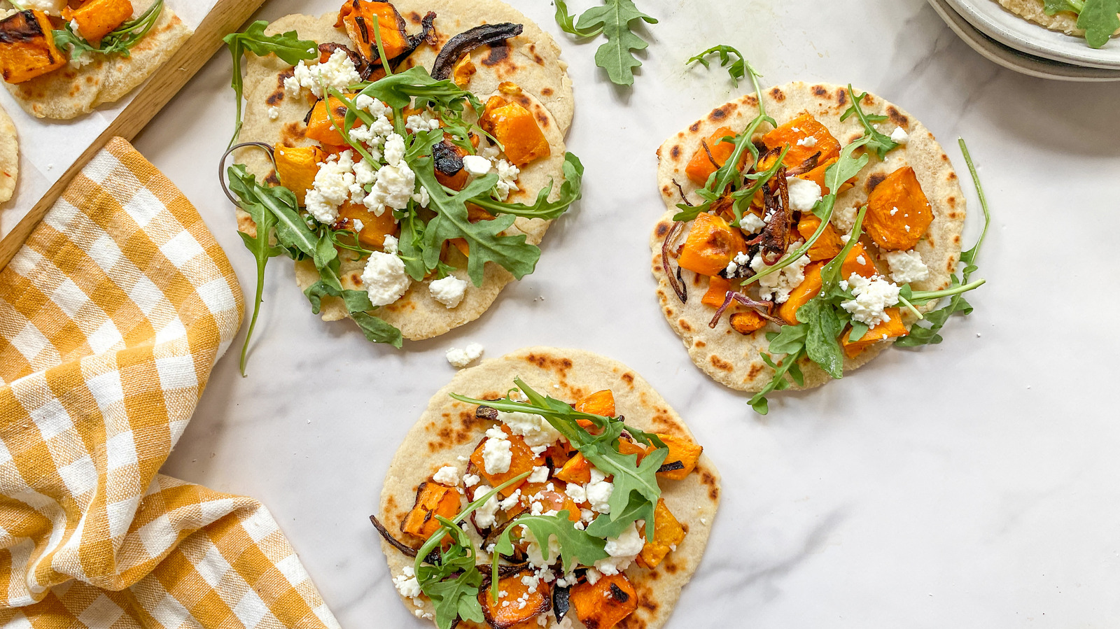 Roasted Butternut Squash Flatbread Recipe