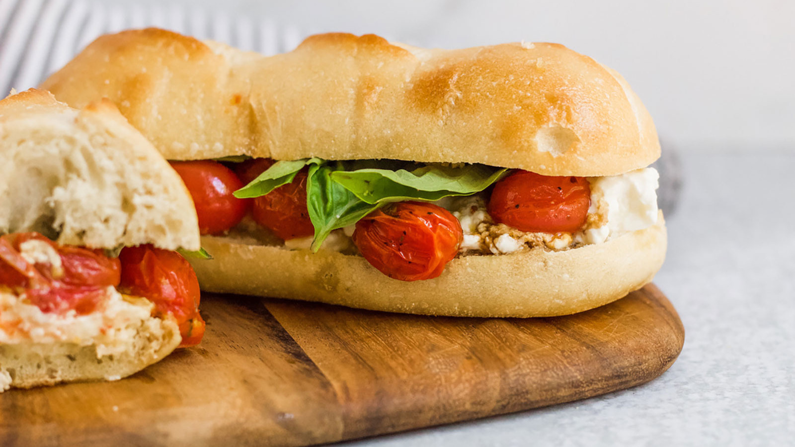 Roasted Caprese Sandwich Recipe