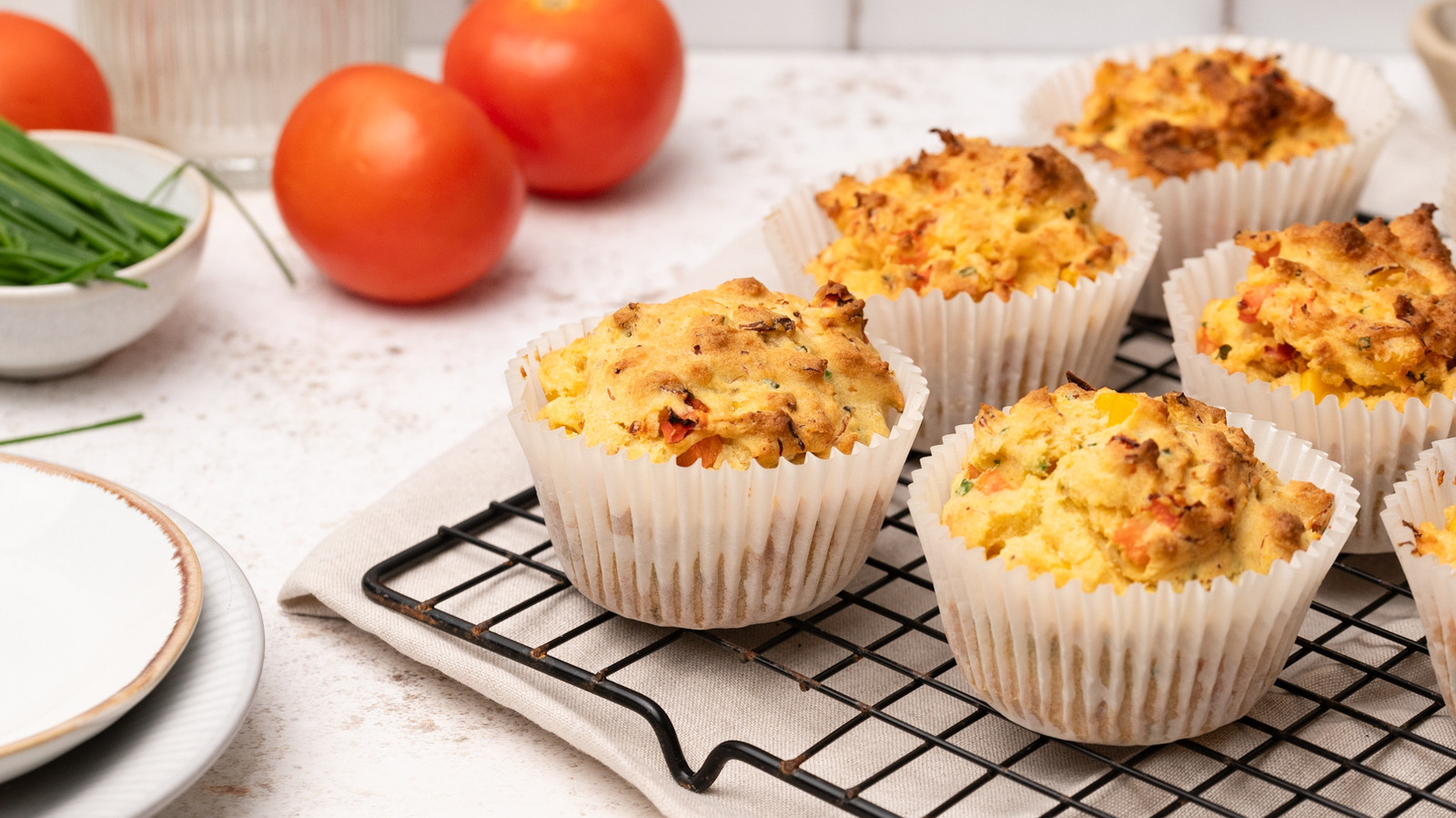 Savory Crab And Chive Corn Muffins Recipe