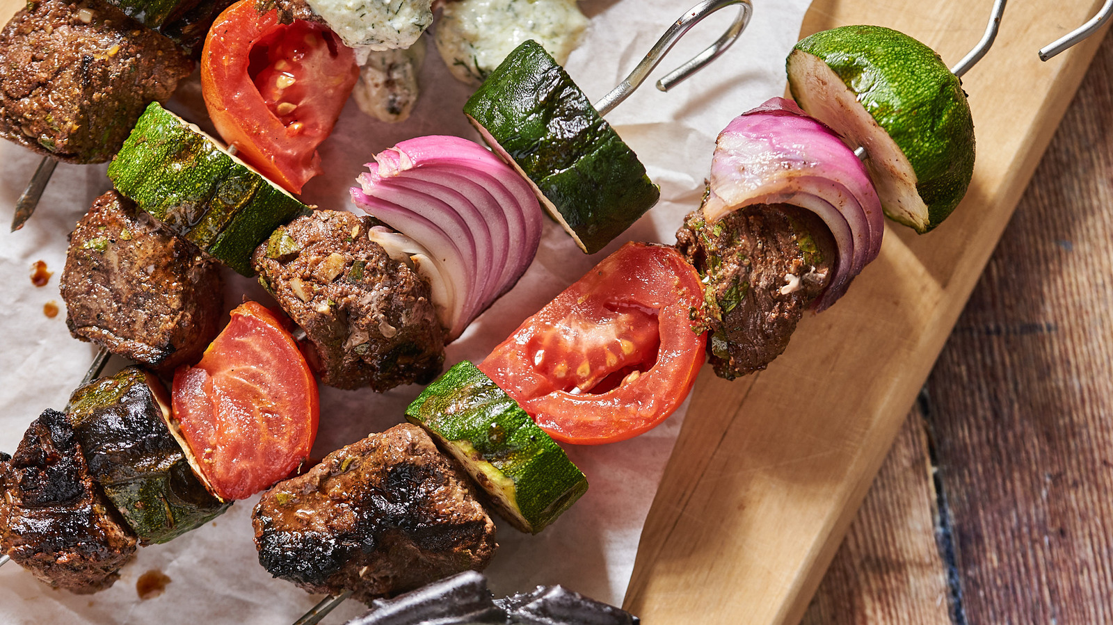 Shish Kabob And Haydari Recipe