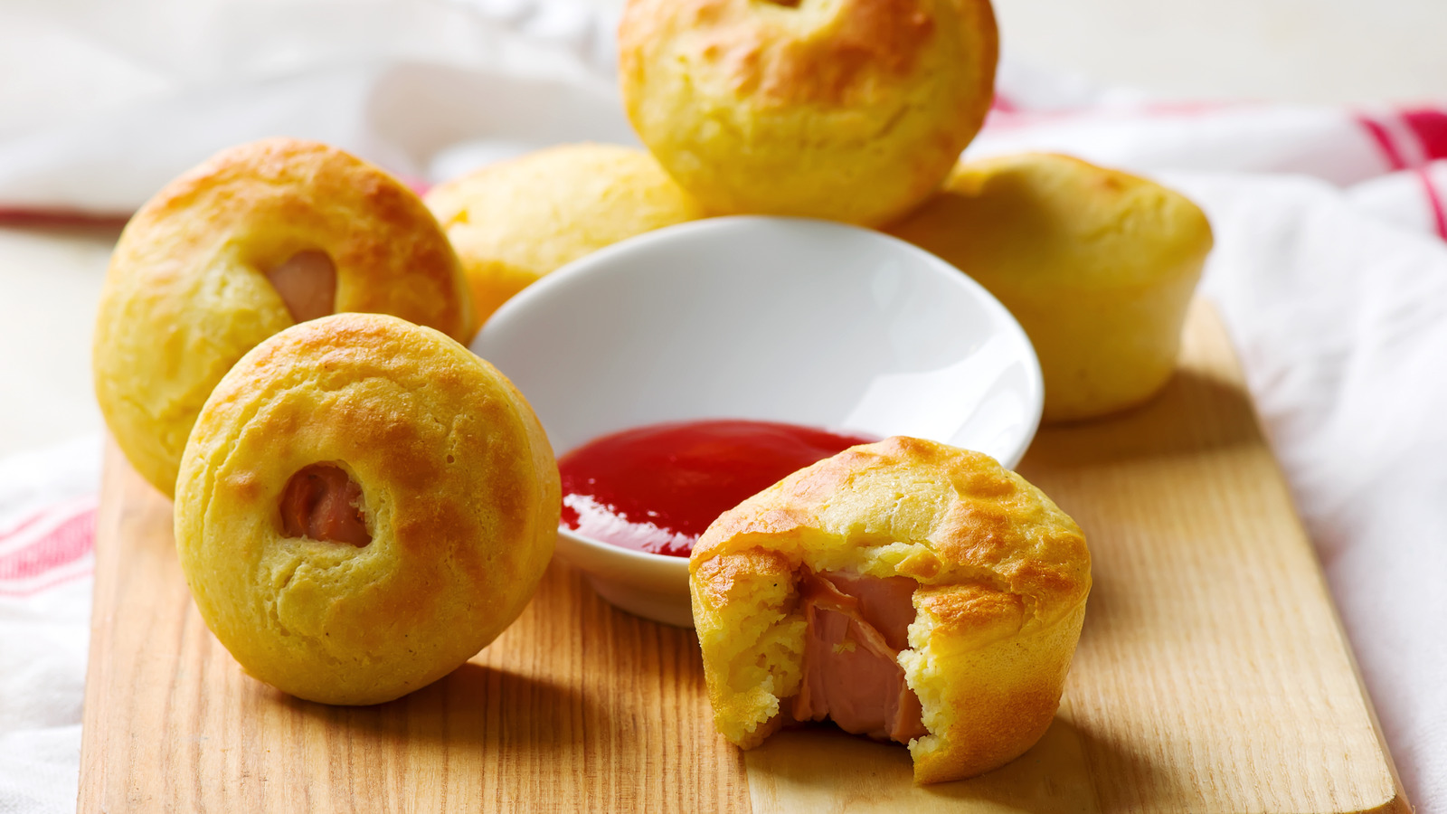 Skip The Deep-Frying And Add Hot Dogs To Your Cornbread